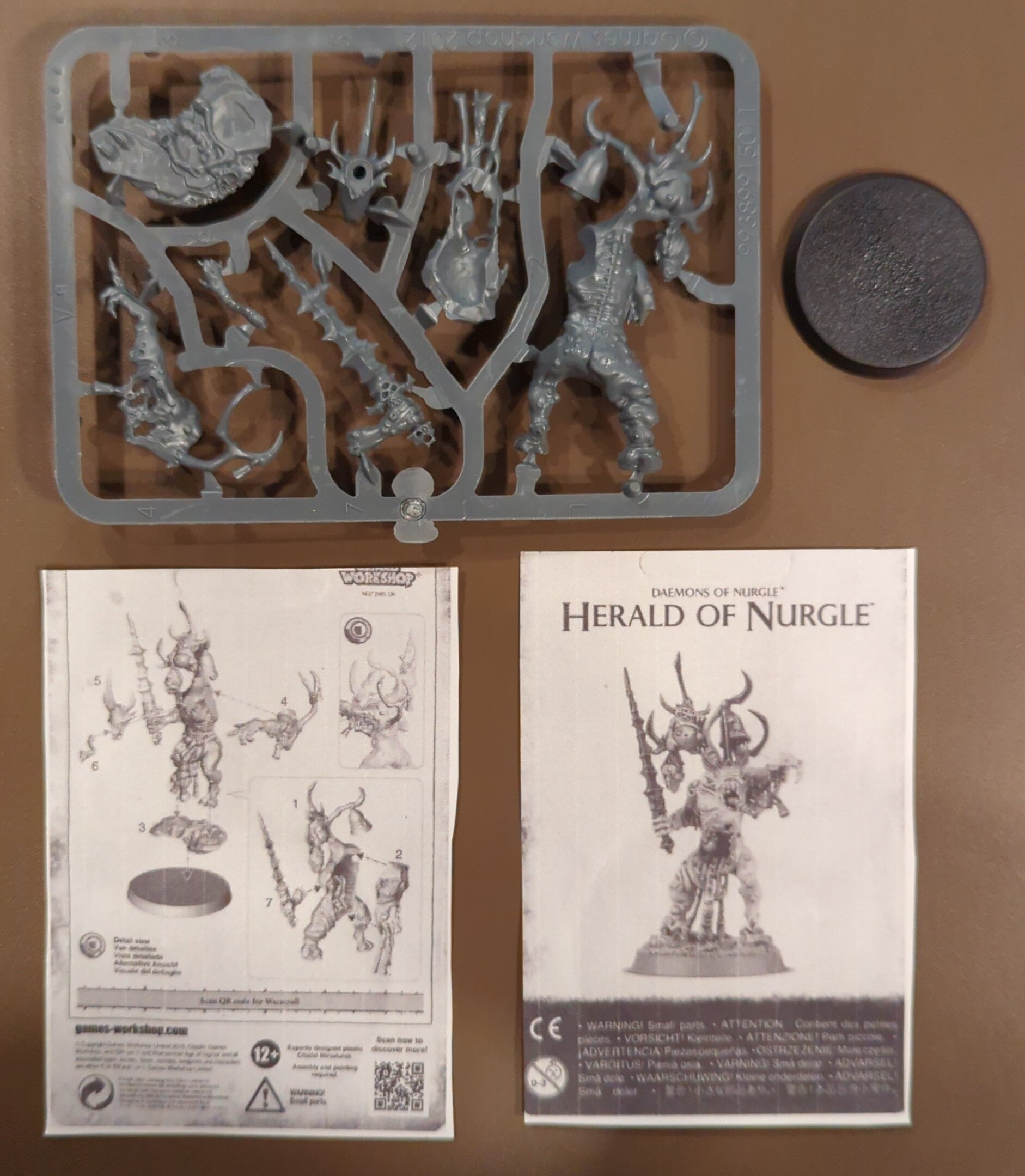 《本体のみ》GAMESWORKSHOP WARHAMMER Nurgle Herald of Nurgle ヘラルド・オヴ・ナーグル ...