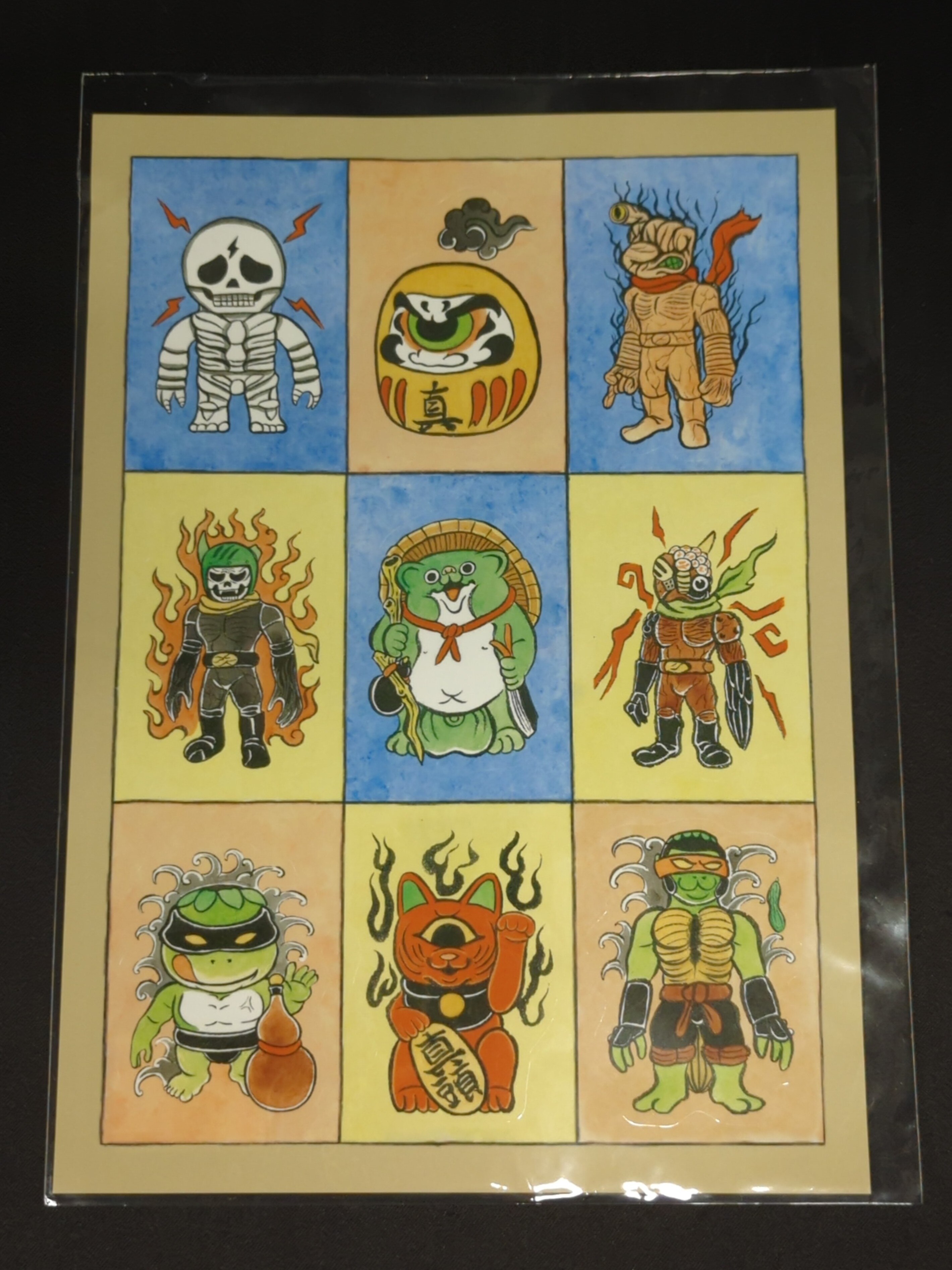 REALHEAD horihan リアルヘッド 玩具絵 ステッカーシート | まんだらけ Mandarake