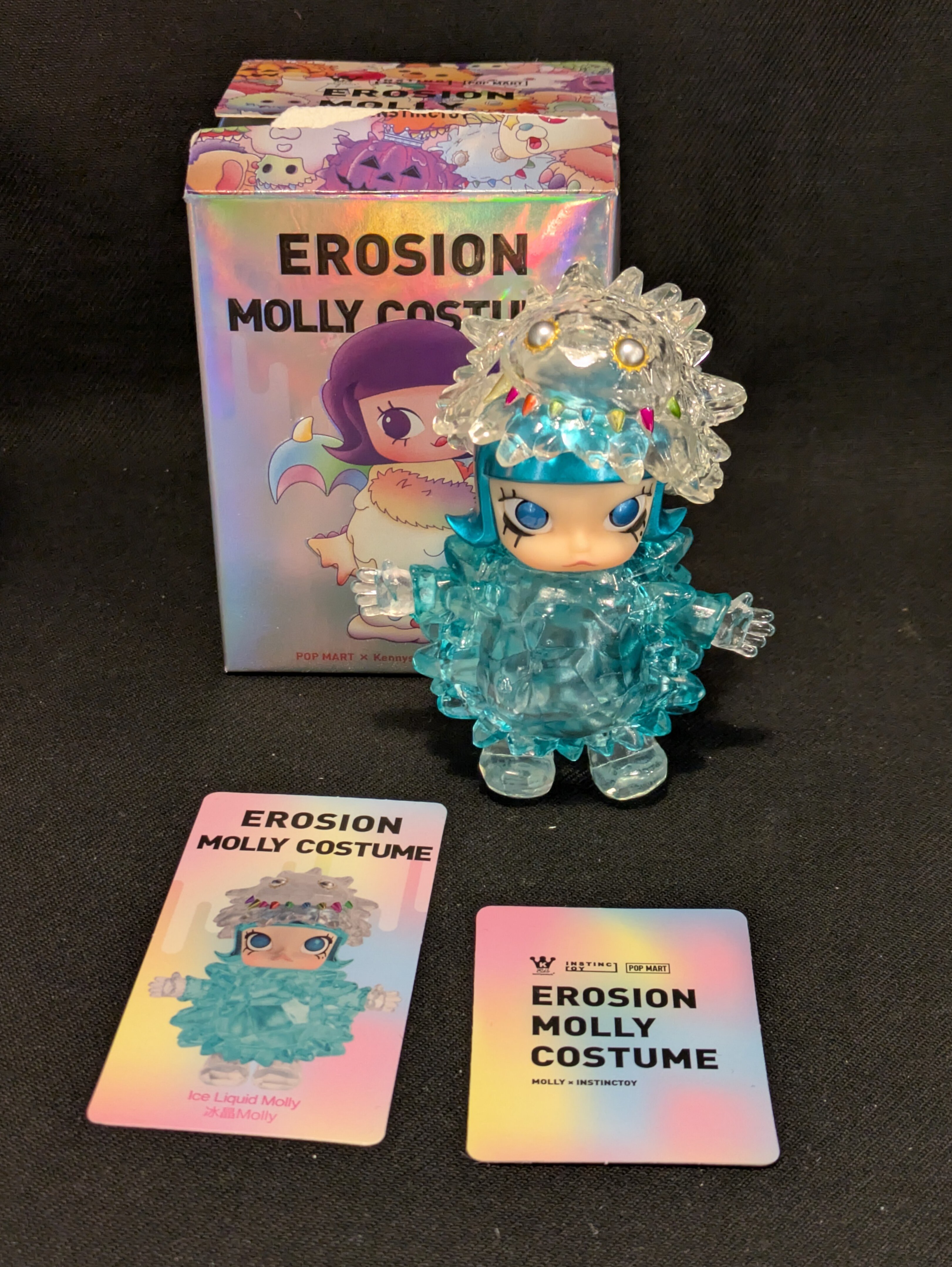 POP MART EROSION MOLLY COSTUME MOLLY×INSTINCTOY ICE LIQUID MOLLY | まんだらけ Mandarake