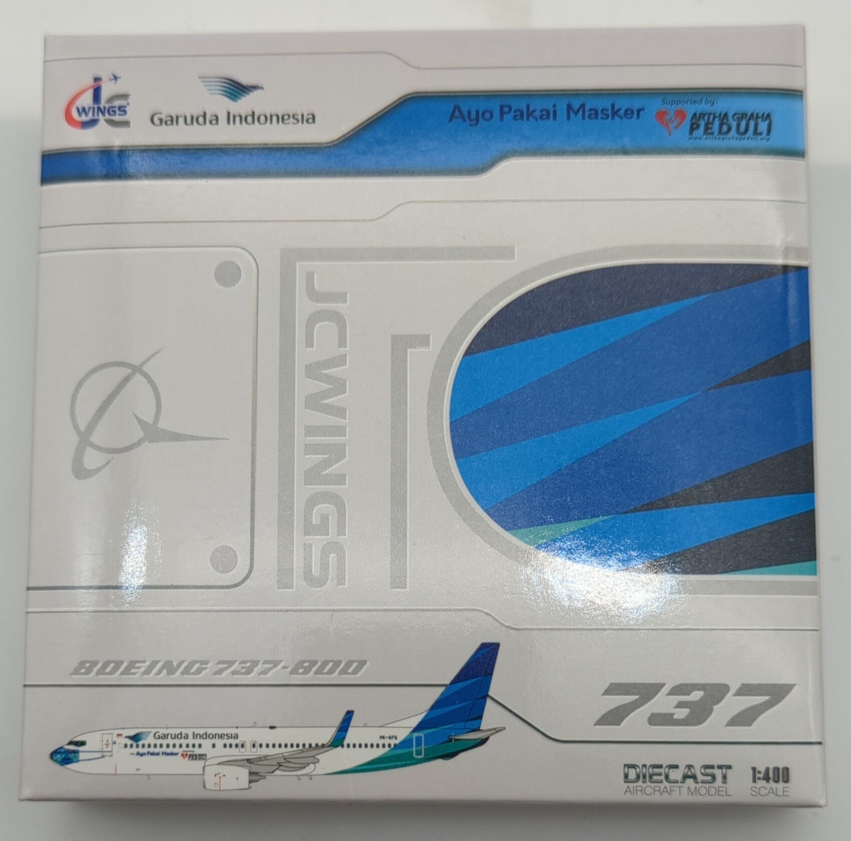JC WING 1/400 DIECAST AIRCRAFT MODEL Garuda Indonesia BOEING 737-800/PK-GFQ LH4209 | まんだらけ Mandarake