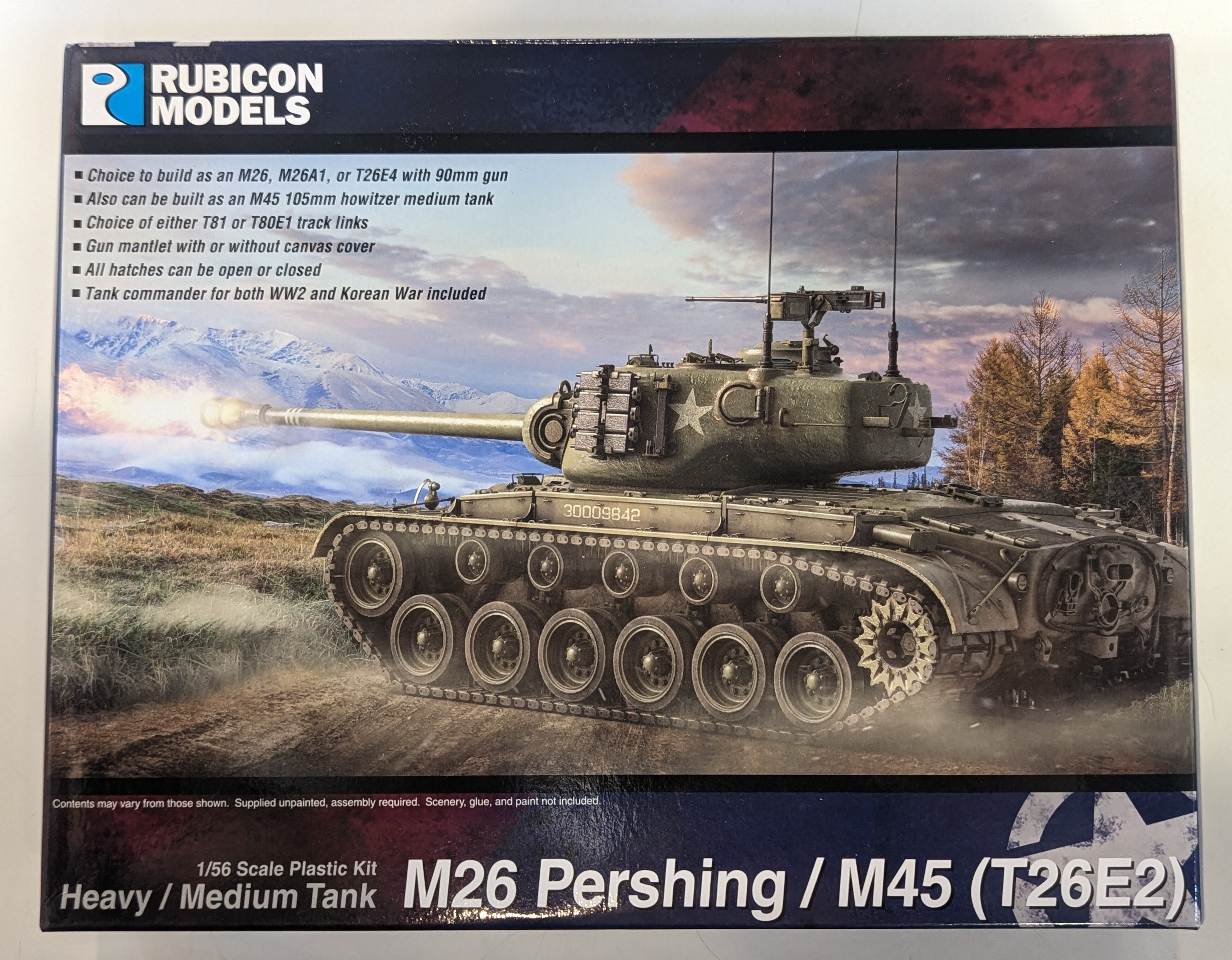 RUBICON MODELS 1/56 M26 Pershing/M45(T26E2) 280116 | まんだらけ Mandarake