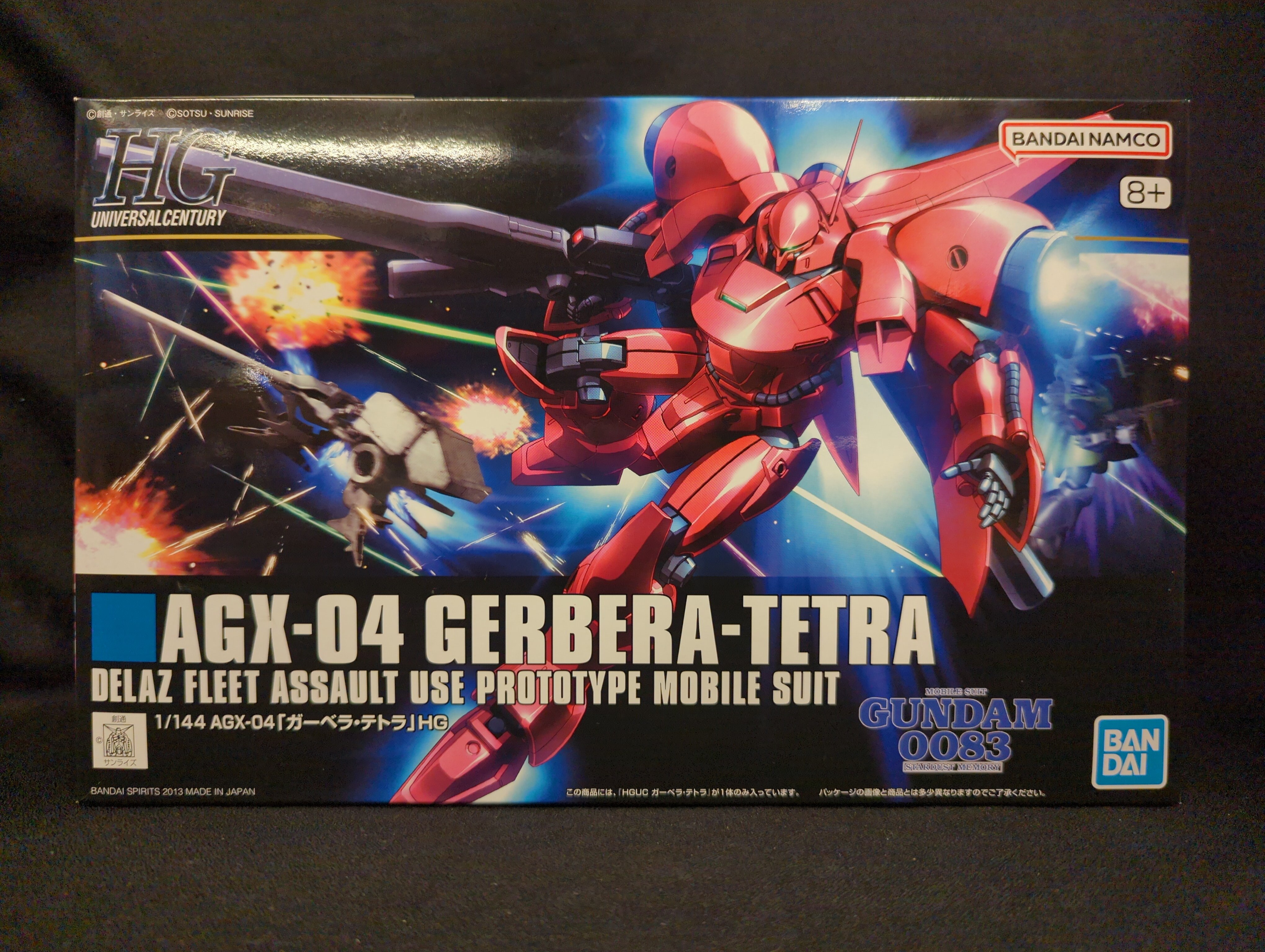 BANDAI SPIRITS HGUC 1/144 バンダイナムコ版 機動戦士ガンダム0083 STARDUST MEMORY ガーベラ・テトラ 159 | まんだらけ Mandarake