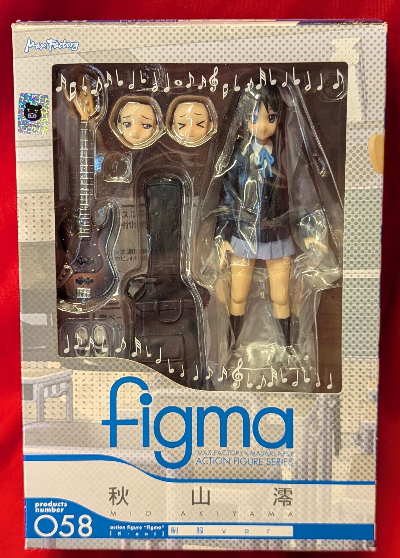 MAXFACTORY figma けいおん! 秋山澪 制服 ver 58 | まんだらけ Mandarake