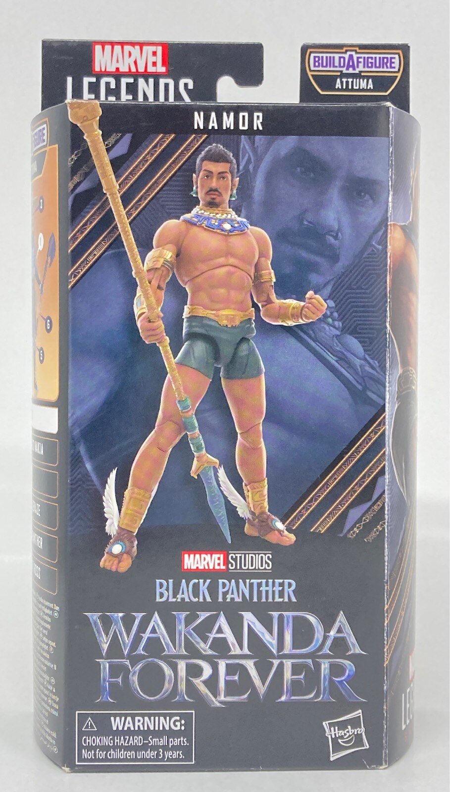 HASBRO ATTUMA BLACK PANTHER / WAKANDA FOREVER NAMOR 6インチ | まんだらけ Mandarake