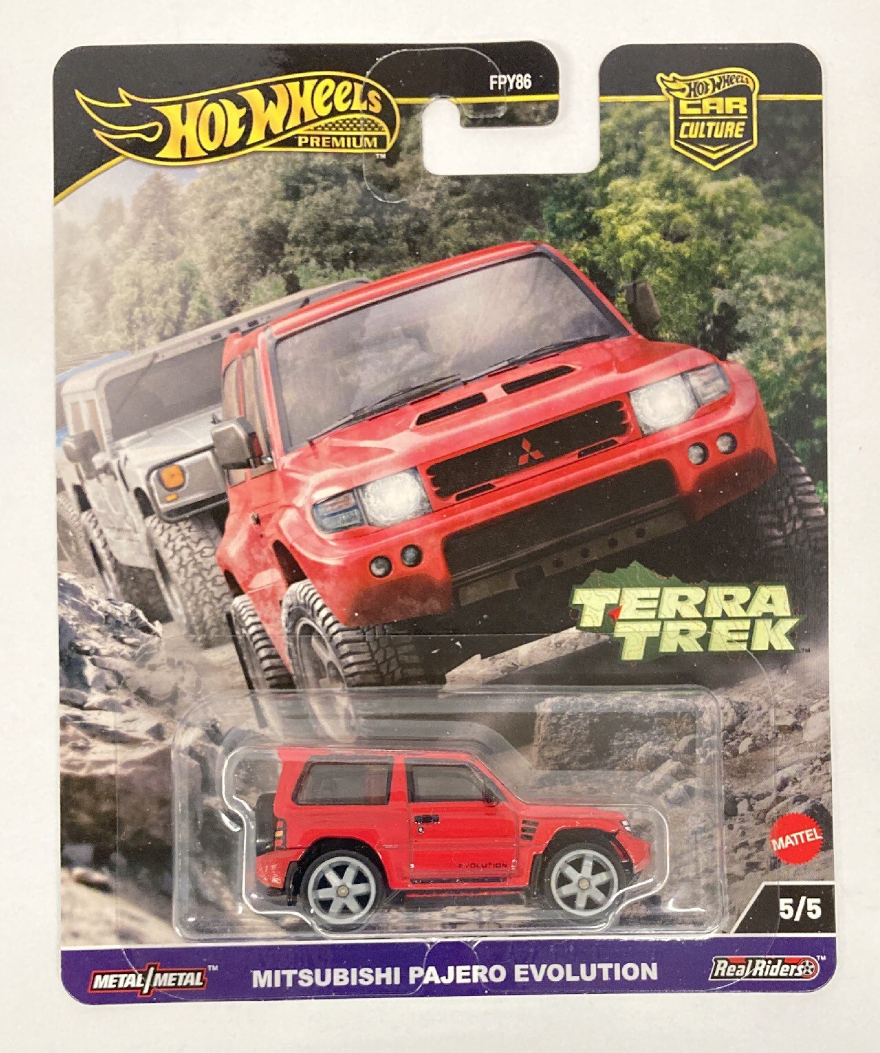 MATTEL HOTWHEELS TERRA TREK HRV89 MITSUBISHI PAJERO EVOLUTION 5/5 | まんだらけ Mandarake