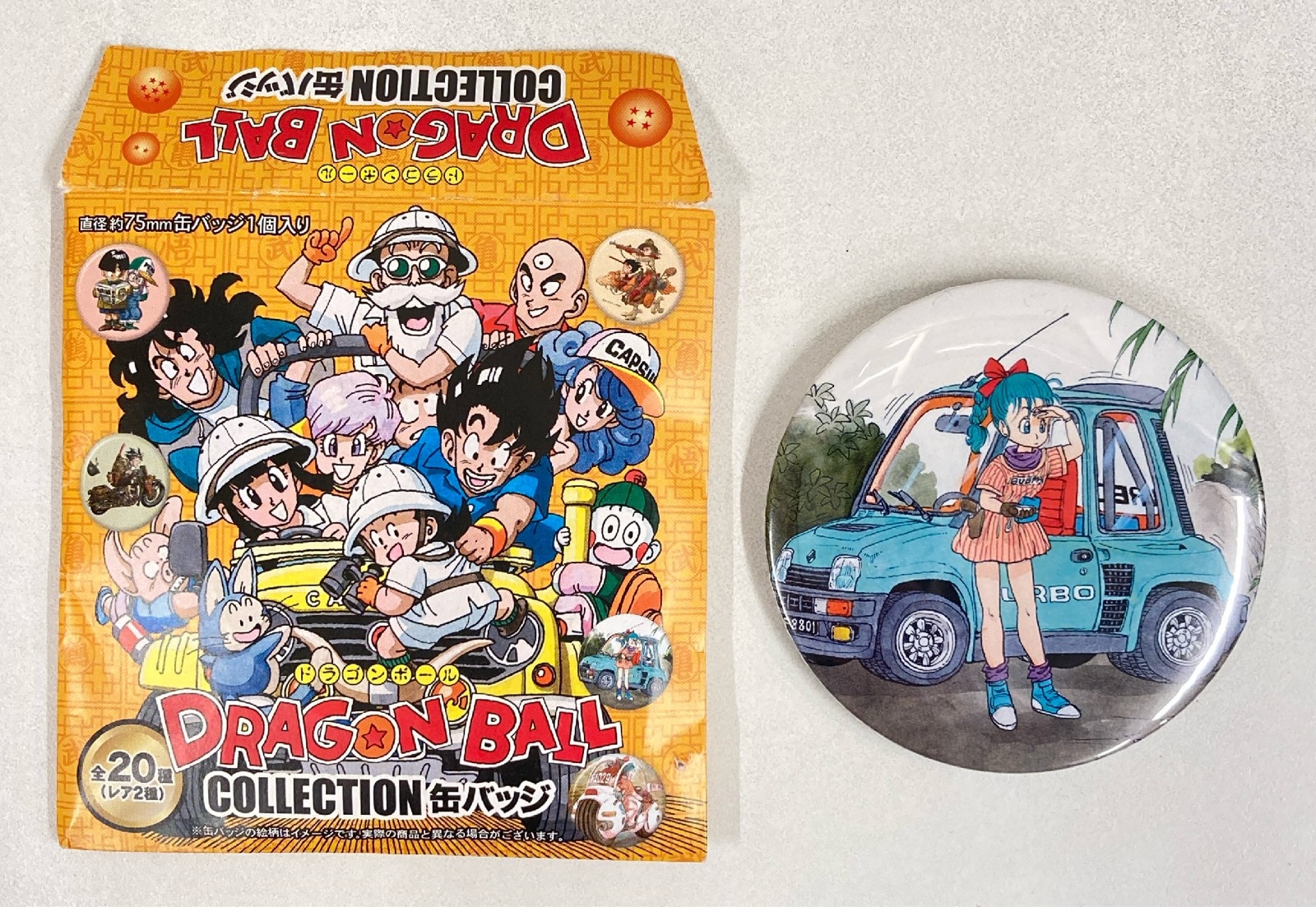 集英社 COLLECTION缶バッジ DRAGON BALL ブルマ/TURBO | まんだらけ Mandarake