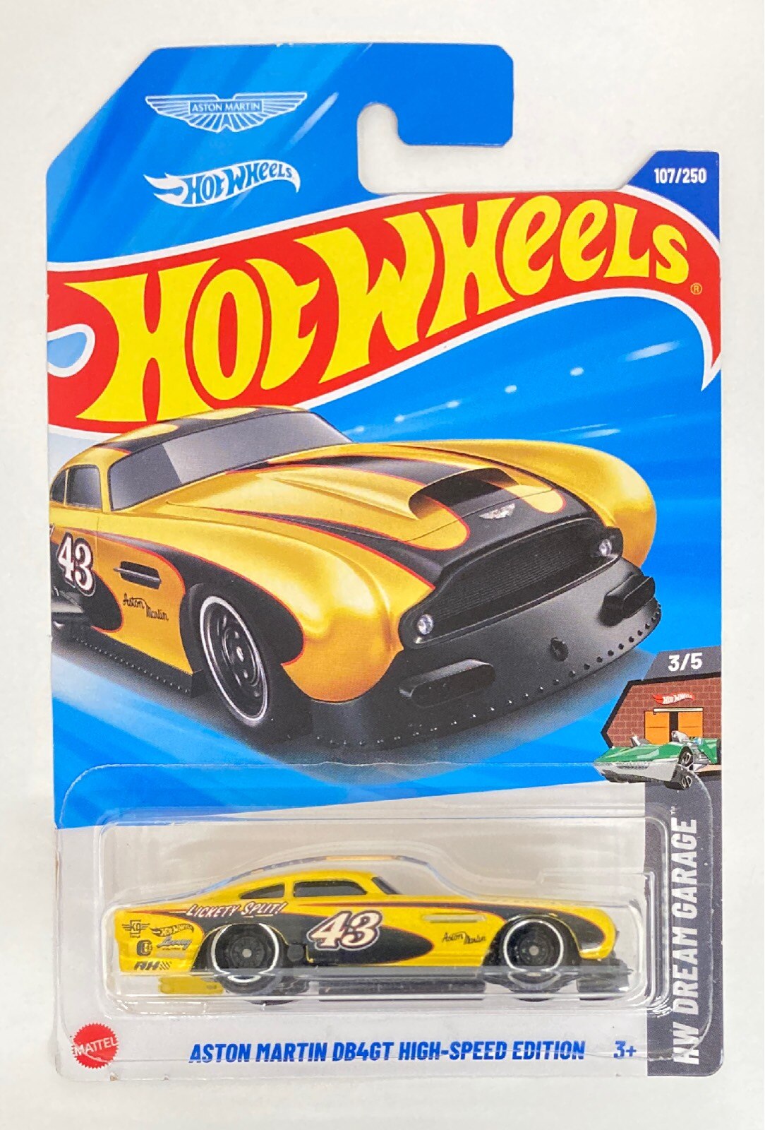 MATTEL HW DREAM GARAGE 3/5 HOTWHEELS ASTON MARTIN DB4GT HIGH-SPEED EDITION 107/250 | まんだらけ Mandarake