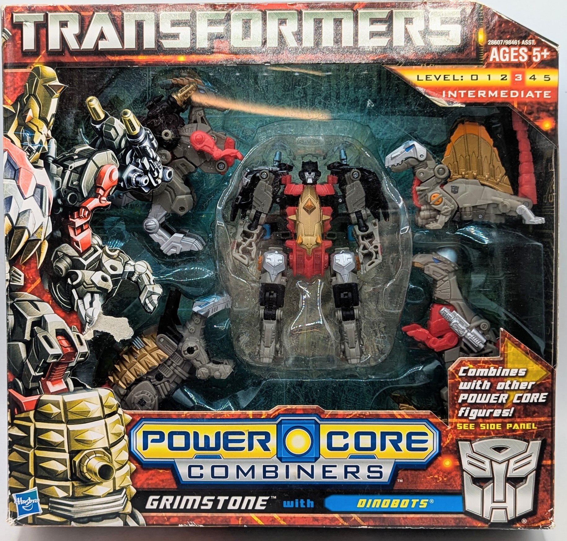 HASBRO POWER CORE COMBINERS GRIMSTONE WITH DINOBOT | まんだらけ Mandarake