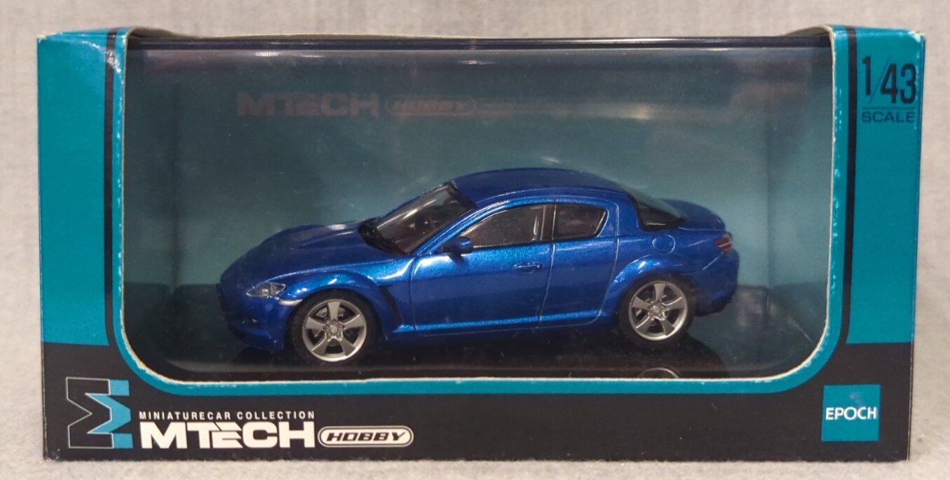 エポック社 1/43 MTECH FS限定 マツダRX-8(Blue) | まんだらけ Mandarake