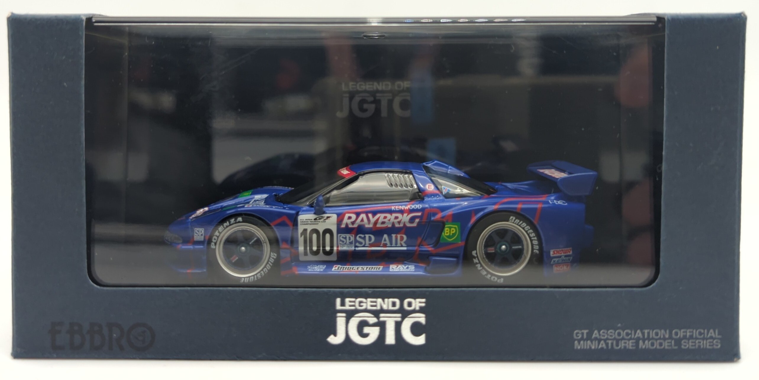 MMP 1/43EBBRO LEGEND OF JGTC RAYBRIG NSX #100 JGTC 1997(ブルー) 44220 ...