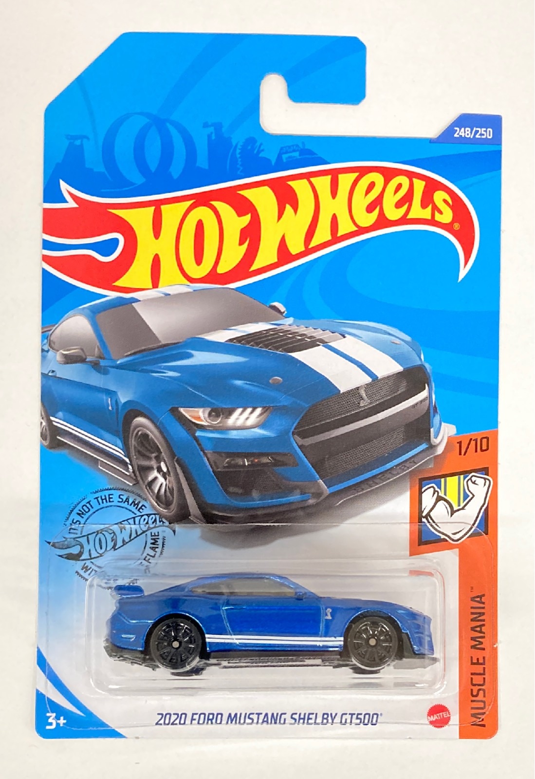 MATTEL MUSCLE MANIA HOTWHEELS 2020 FORD MUSTANG SHELBY GT500(ブルー） GHB32 | まんだらけ Mandarake