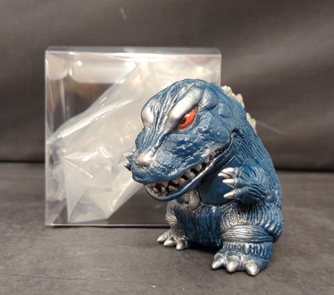 シカルナ・工房 CUBE ゴジラ1962 レトロブルーカラー | まんだらけ Mandarake