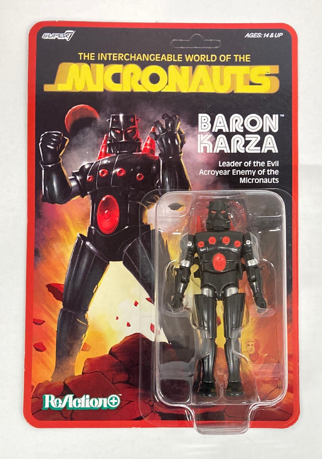 HASBRO MICRONAUTS SUPER7 BARON KARZA | まんだらけ Mandarake
