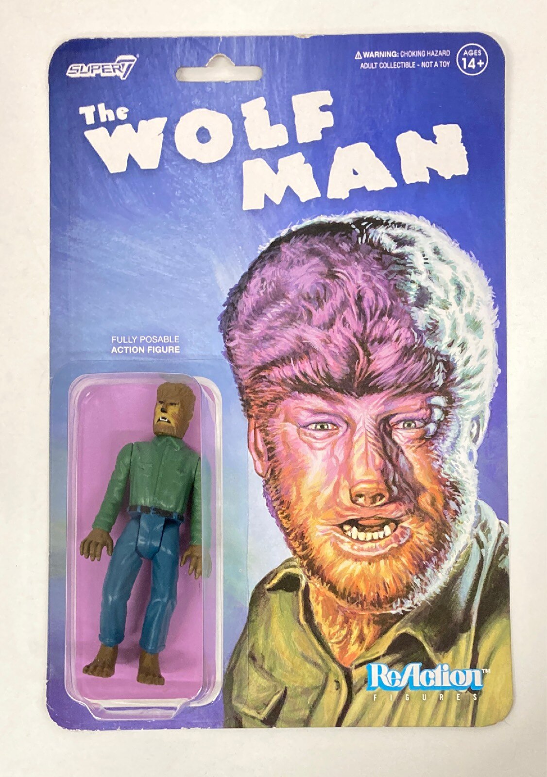 REACTION FIGURES WAVE 1 / ACTION FIGURE SUPER 7 THE WOLF MAN 3.75インチ | まんだらけ Mandarake