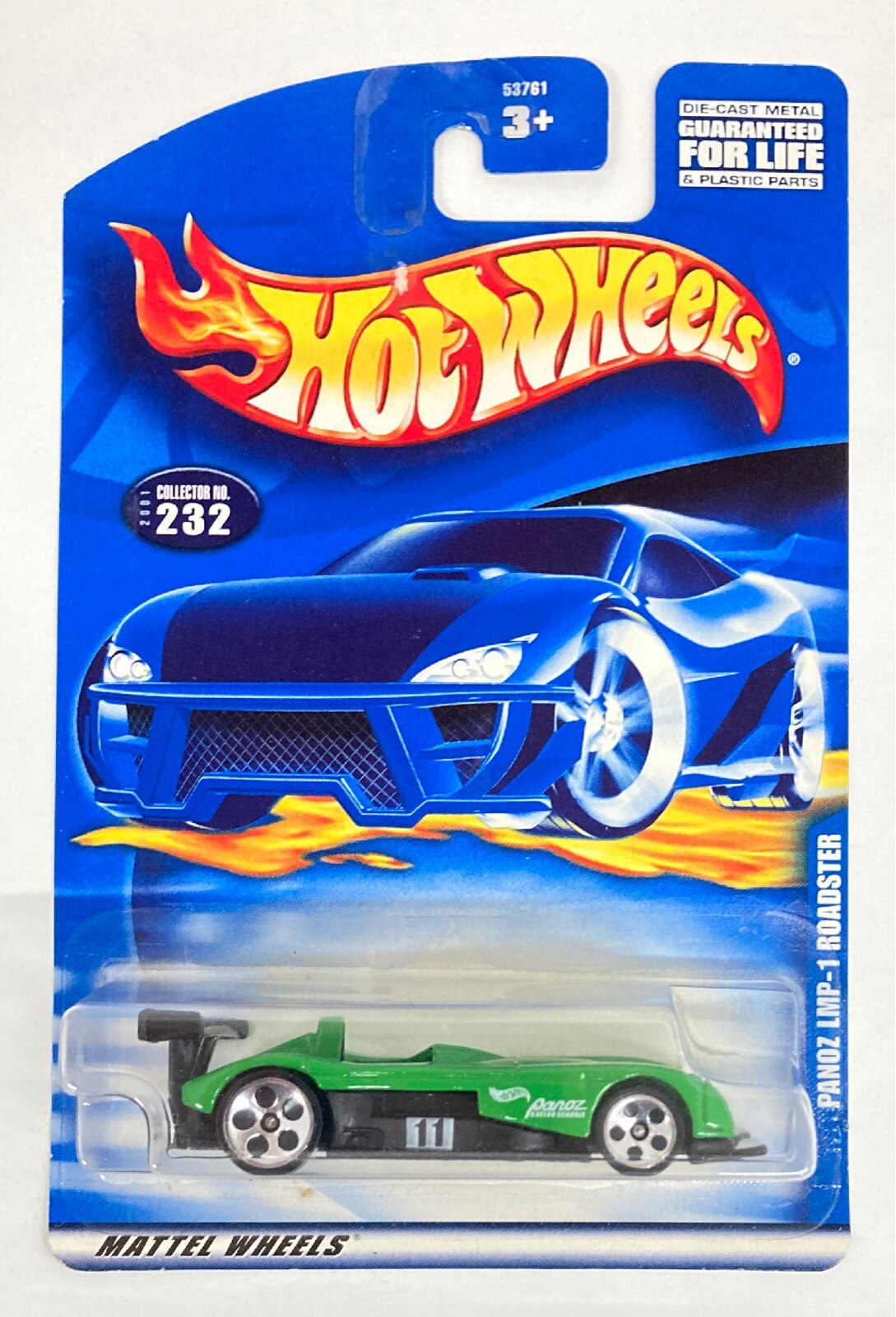 MATTEL 2001 MAINLINE #232 HOTWHEELS Panoz LMP-1 Roadster グリーン #232 | まんだらけ Mandarake