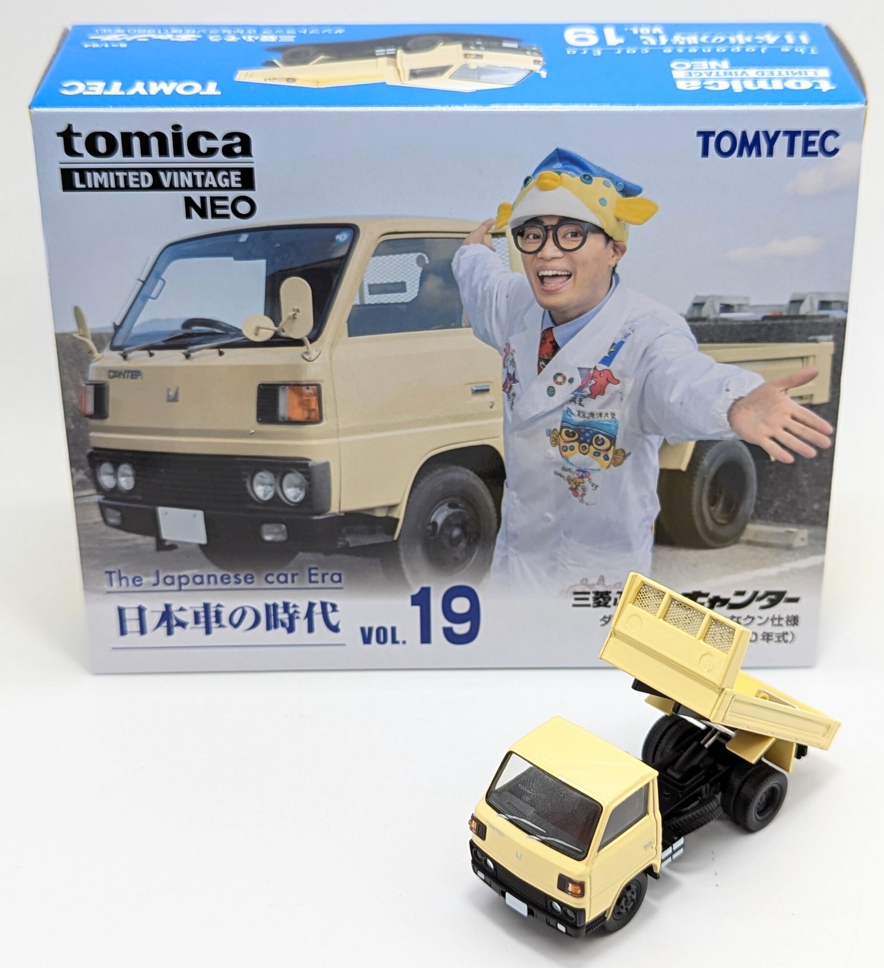 TOMYTEC 日本車の時代/TOMICA LIMITED VINTAGE NEO 三菱ふそう キャンター ダンプトラック さかなクン仕様 (1980年式) 19 | まんだらけ Mandarake