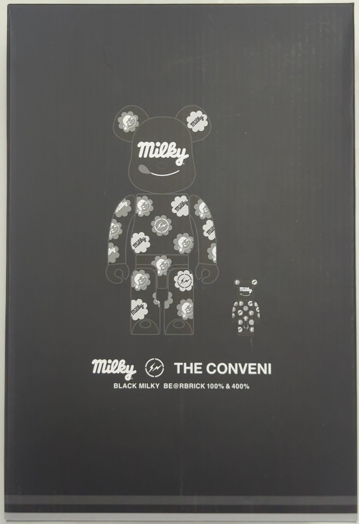 MEDICOMTOY BE@RBRICK fragment MILKY THE CONVENI MILKY BLACK 100% & 400% 400+100% | まんだらけ Mandarake