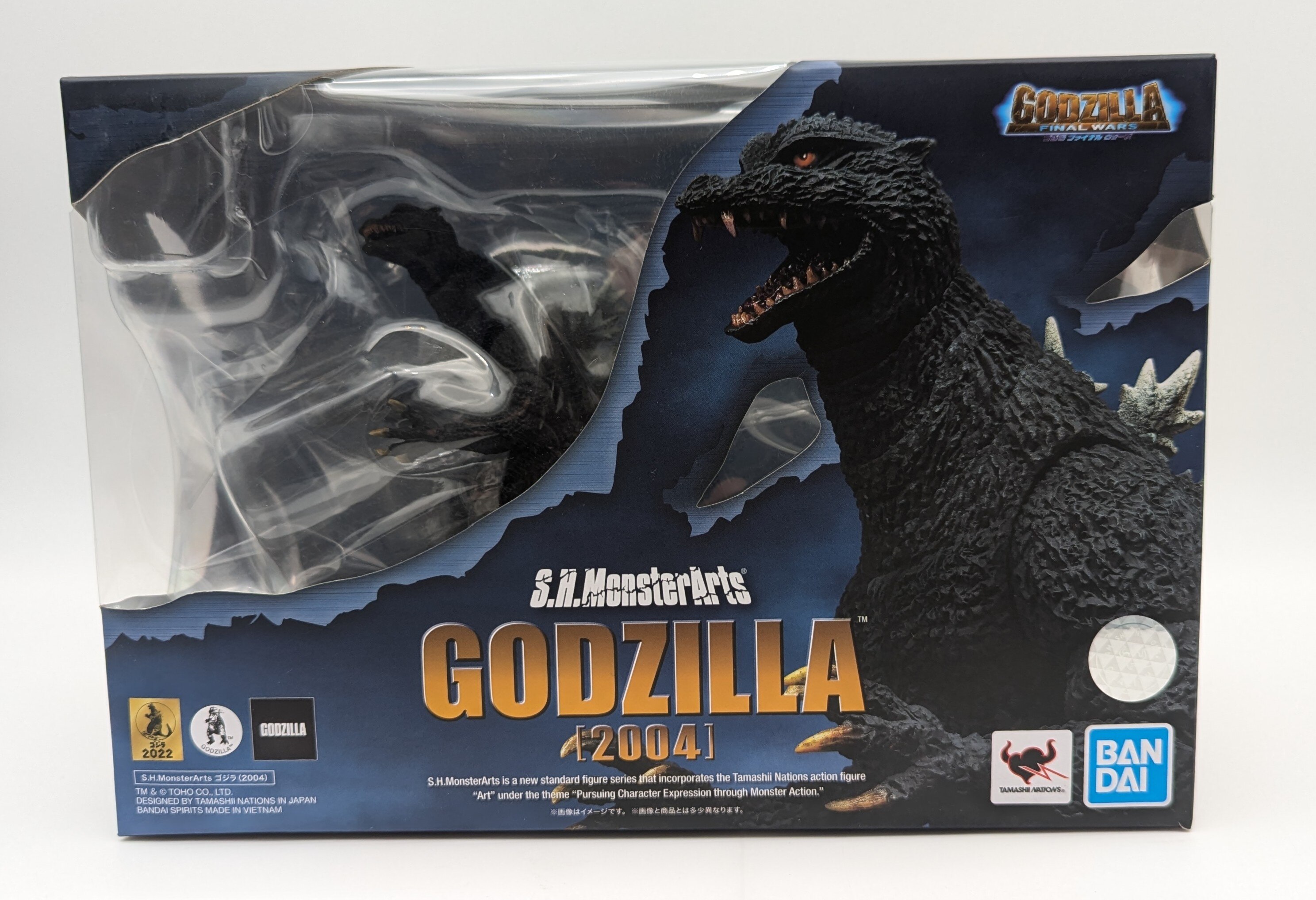 BANDAI SPIRITS S.H.MonsterArts ゴジラ FINAL WARS ゴジラ (2004) | まんだらけ Mandarake