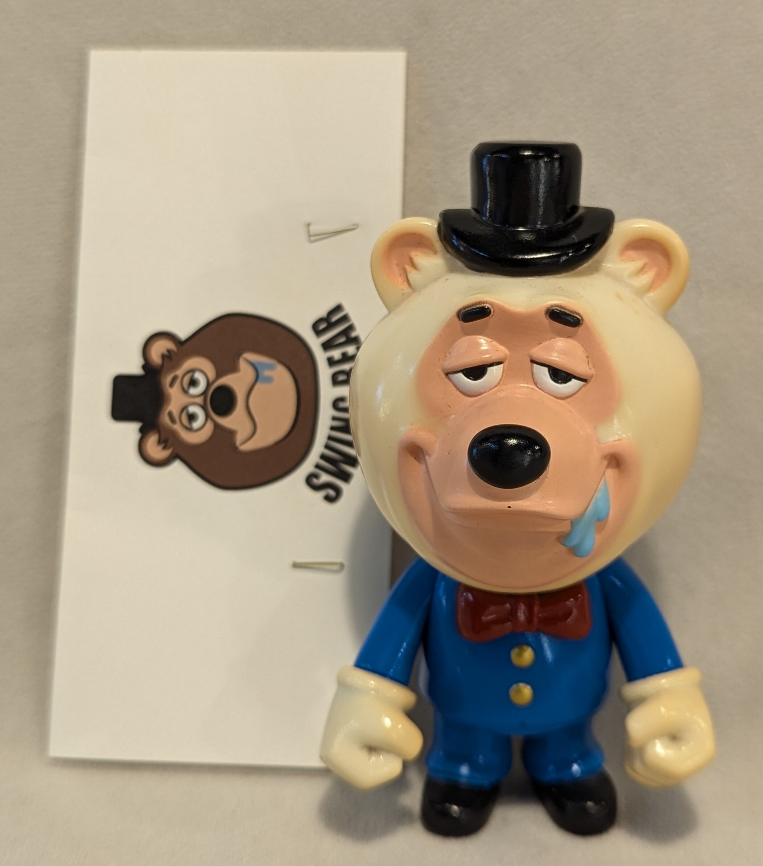 SWING TOYS SWING BEAR 白成型/青 | まんだらけ Mandarake