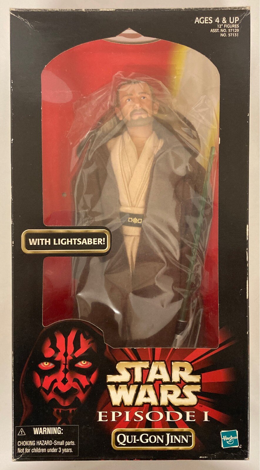 HASBRO ACTION COLLECTION QUI GON JINN / WITH LIGHTSABER 12インチ | まんだらけ Mandarake