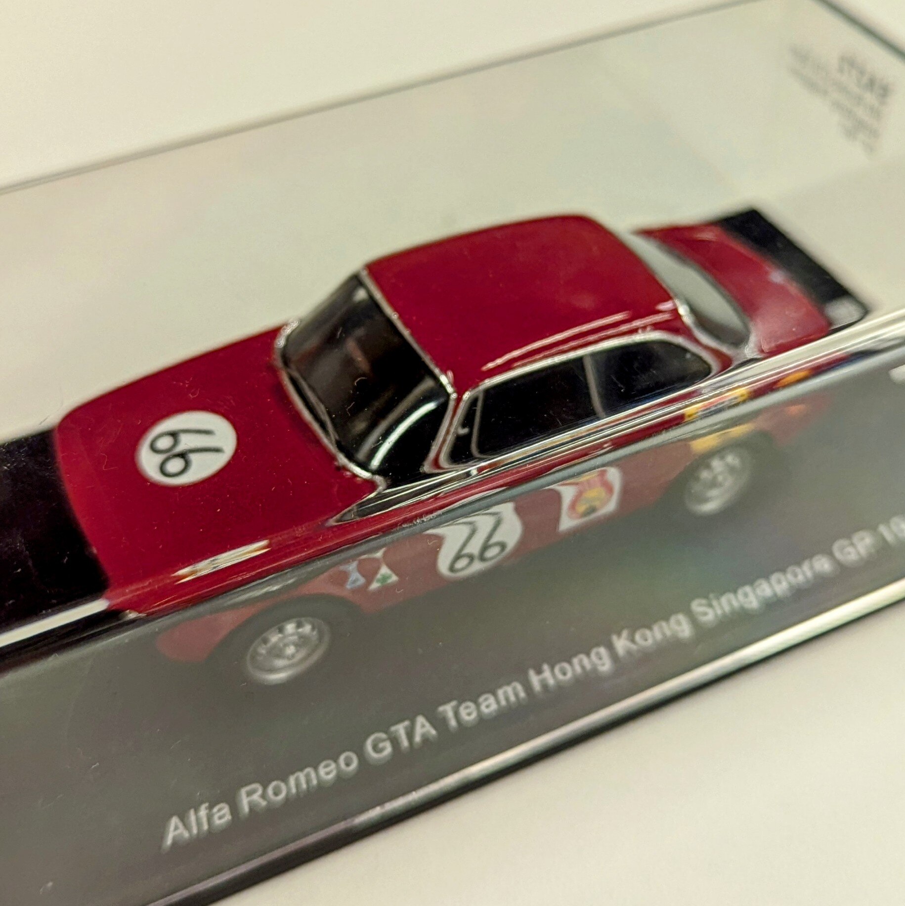 Spark model 1/43 Alfa Romeo GTA No.66 Team Hong Kong Singapore GP 1967 Albert | まんだらけ Mandarake