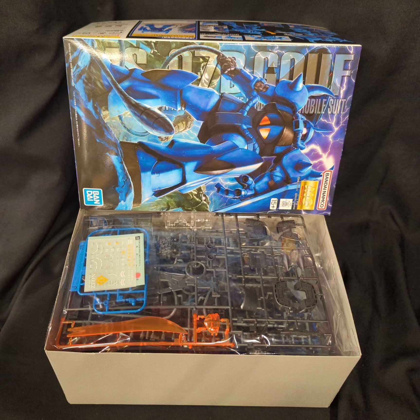 BANDAI SPIRITS MG 1/100 バンダイナムコ版 グフVer2.0 15+表記 | まんだらけ Mandarake