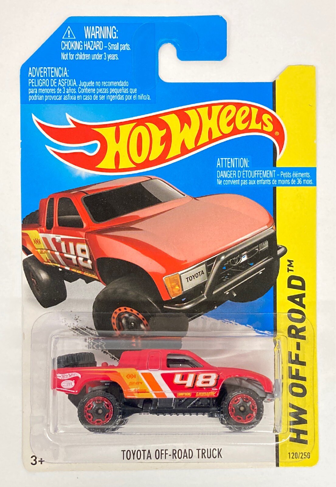 MATTEL HW OFF-ROAD HOT WHEELS TOYOTA OFF-ROAD TRUCK レッド 120/250 | まんだらけ Mandarake