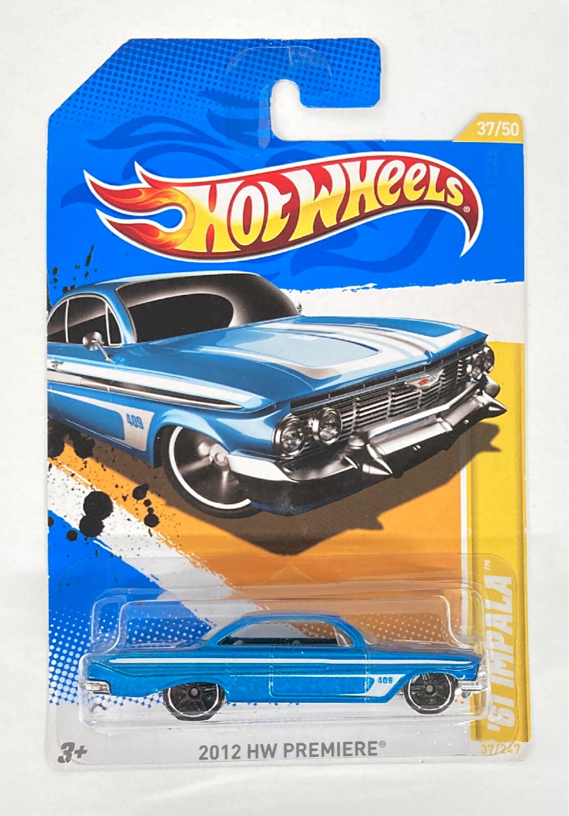 MATTEL 2012 HW PREMIERE 37/50 HOT WHEELS '61 IMPALA ブルー 37/247 | まんだらけ Mandarake