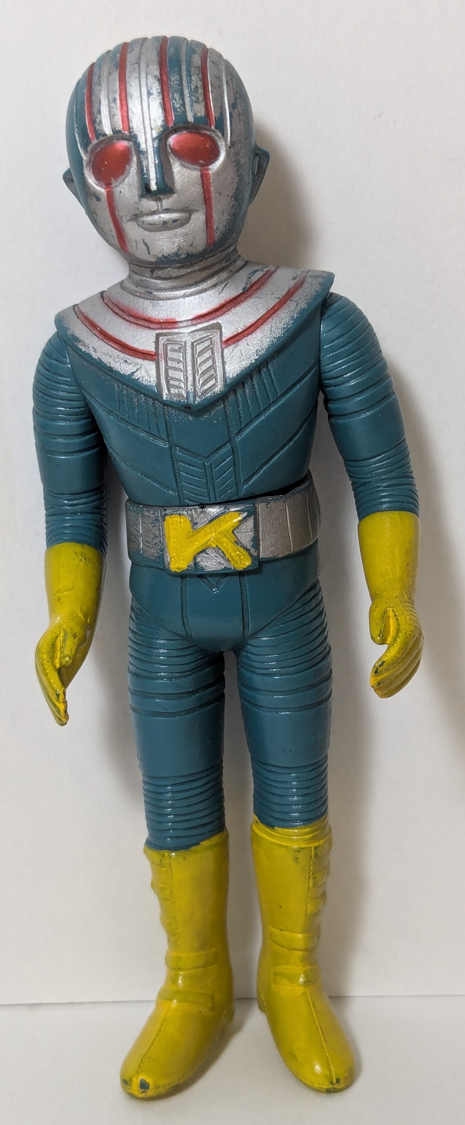 ポピー ミドルサイズ/VINソフビ ロボット刑事K(青成型/140mm) 14cm | まんだらけ Mandarake