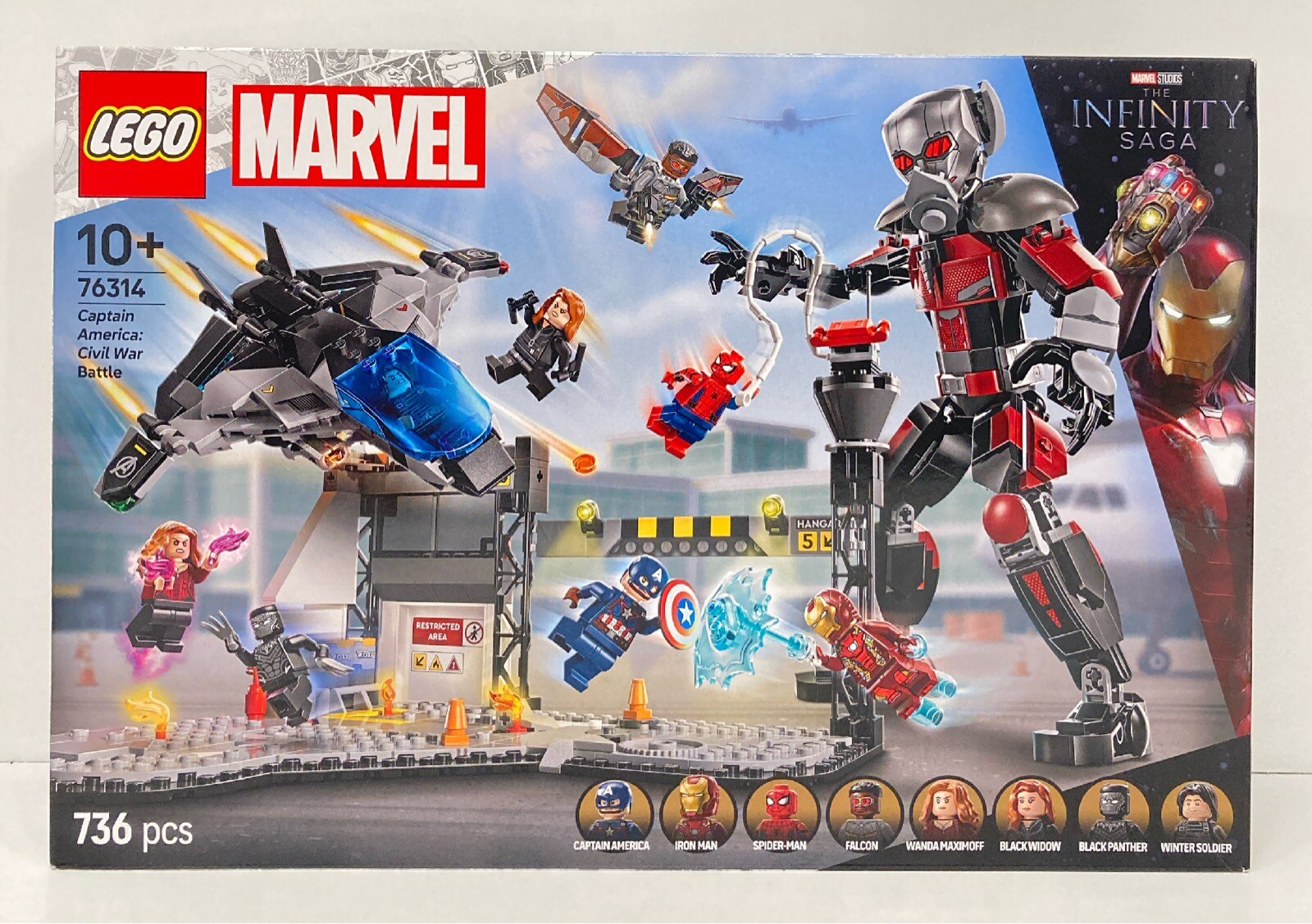 LEGO MARVEL STUDIOS THE INFINITY SAGA CAPTAIN AMERICA CIVIL WAR BATTLE 76314 | まんだらけ Mandarake