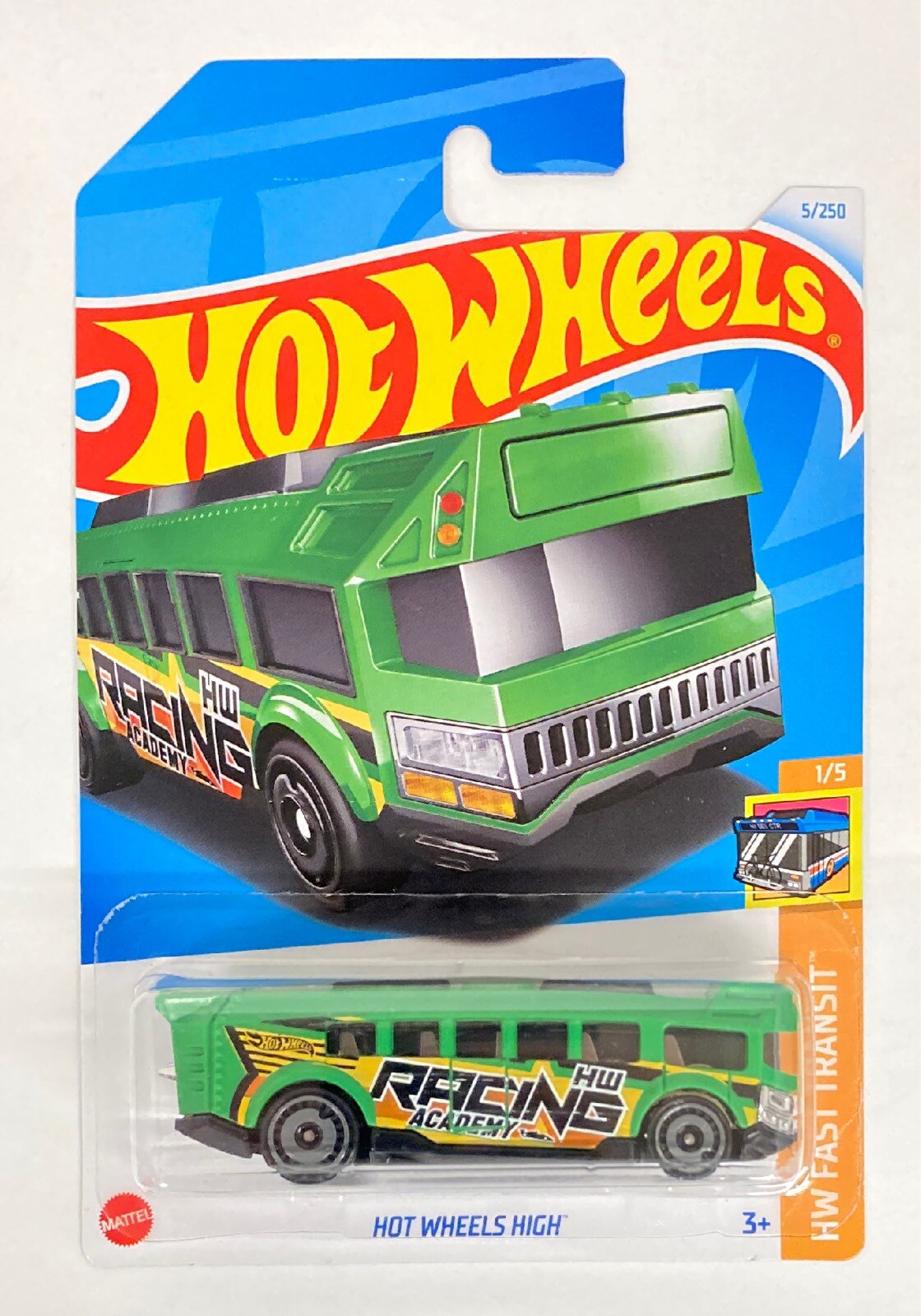 MATTEL HOTWHEELS HW FAST TRANSIT 1/5 HTB42 HOT WHEELS HIGH/グリーン 5/250 | まんだらけ Mandarake