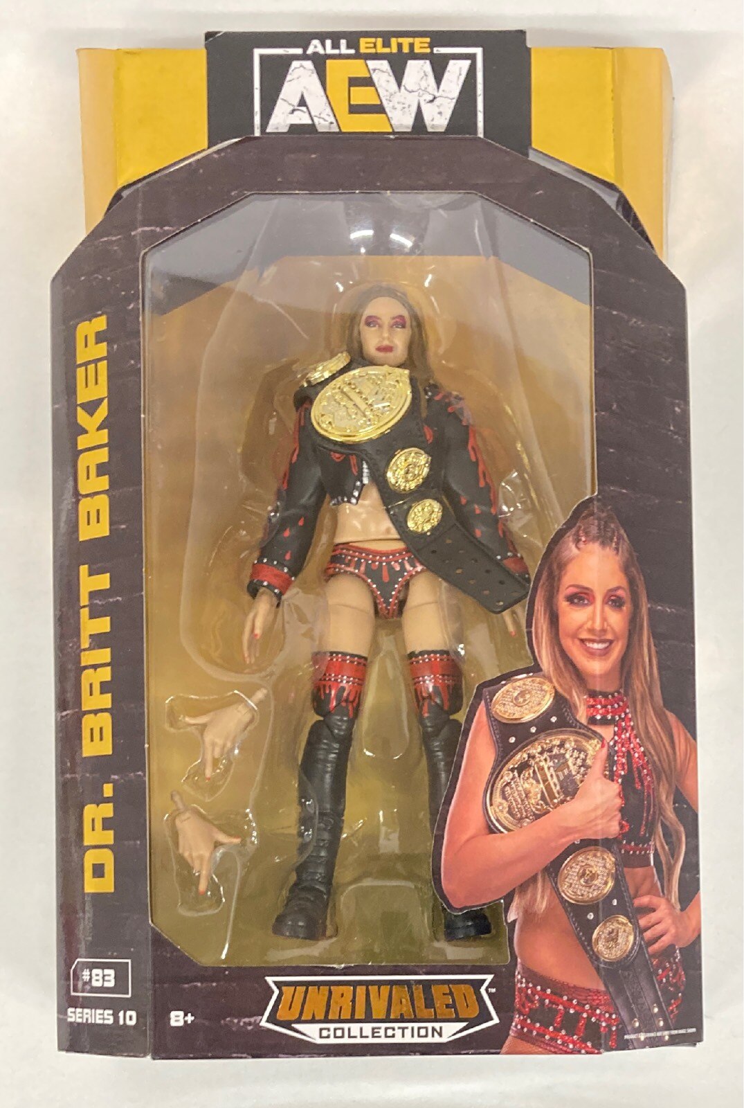 Jazwares UNRIVALED COLLECTION SERIES 10 DR. BRITT BAKER 83 | まんだらけ Mandarake