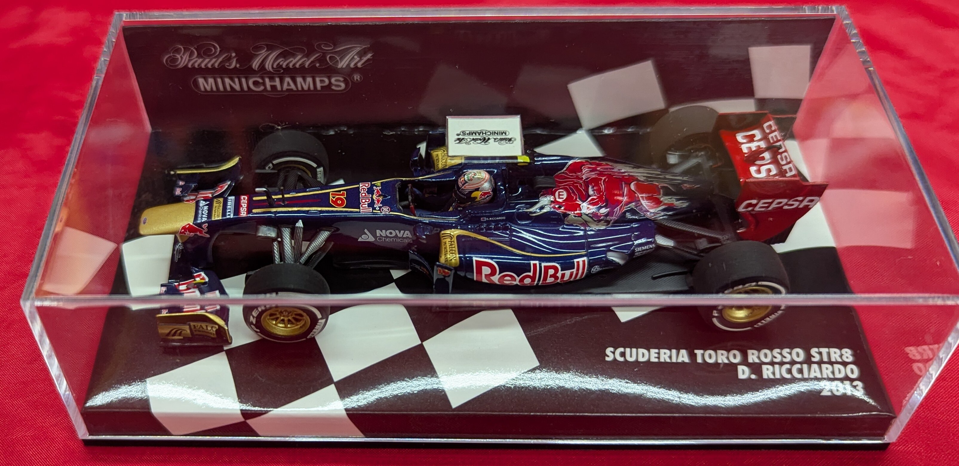 ポールズモデルアート 1/43ミニチャンプス SCUDERIA TORO ROSSO STR8 2013 | まんだらけ Mandarake