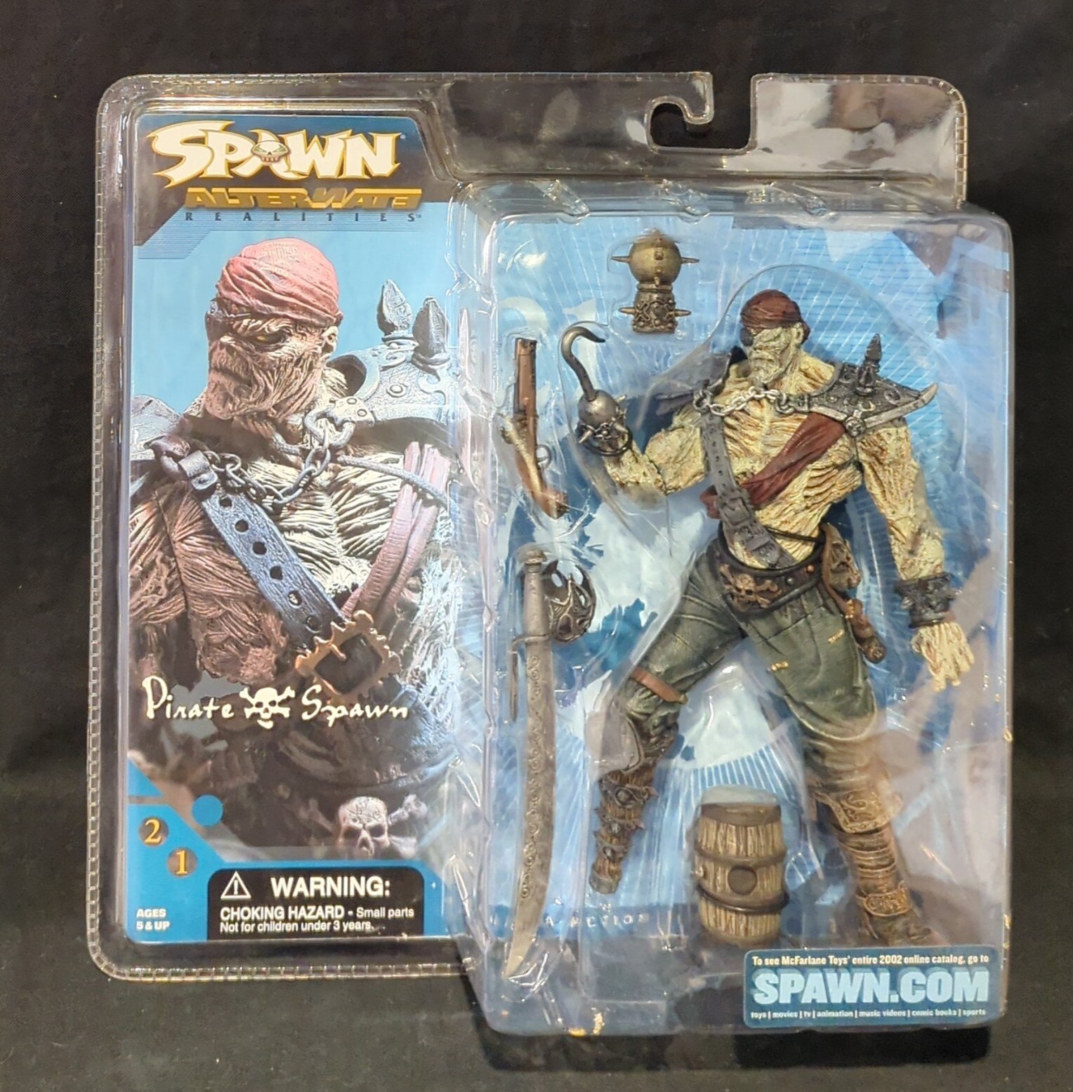 McFARLANE TOYS SERIES 21 / ALTERNATE REALITIES PIRATE SPAWN (ブリスタ-内左下付属パーツ/長剣) 6インチ | まんだらけ ...