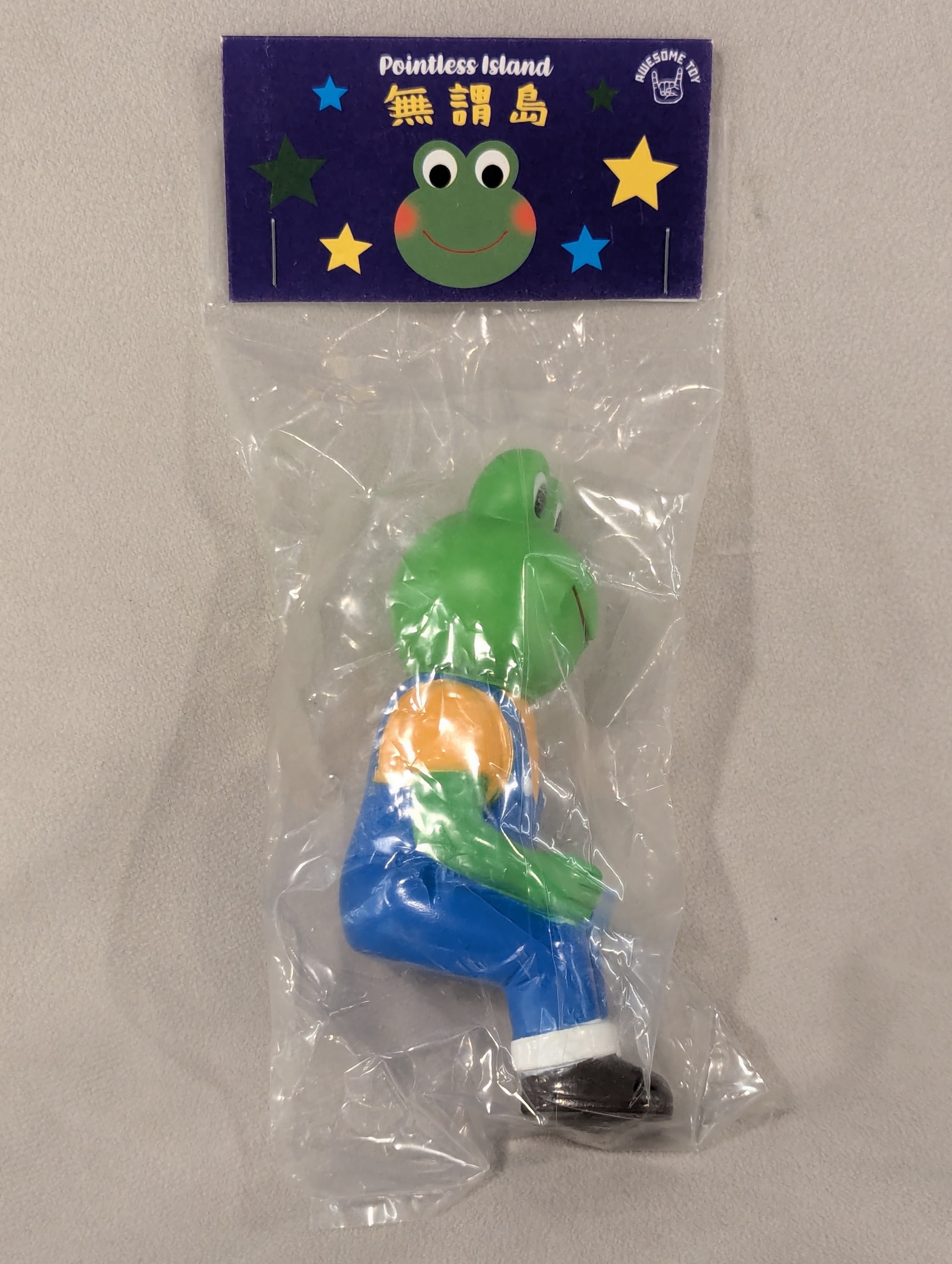 AWESOME TOY POINTLESS ISLAND Frog 緑/黄Tシャツ/青 | まんだらけ Mandarake