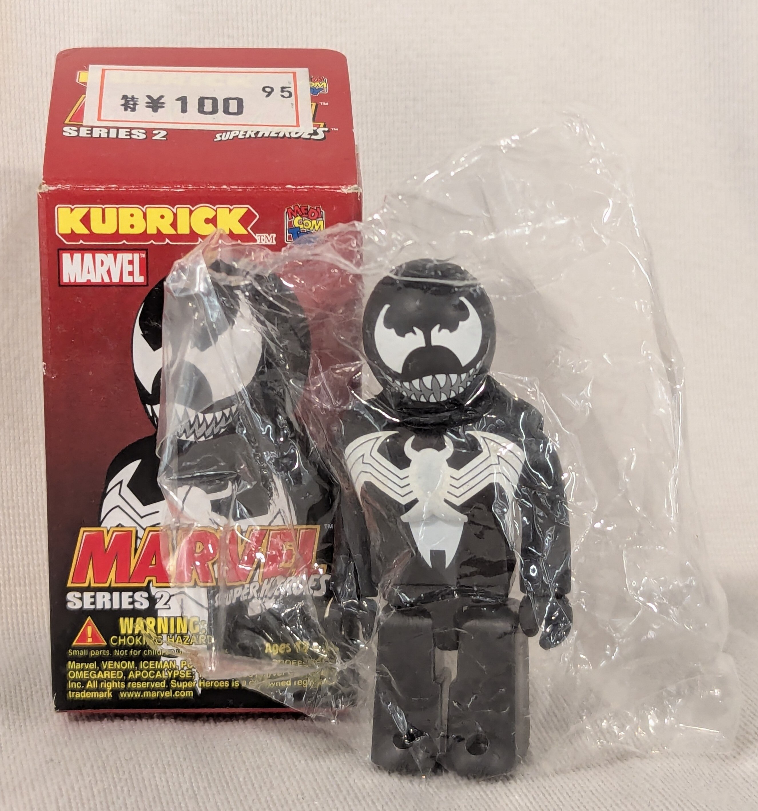 MEDICOMTOY MARVELSUPERHEROES02/KUBRICK 100%VENOM | まんだらけ Mandarake