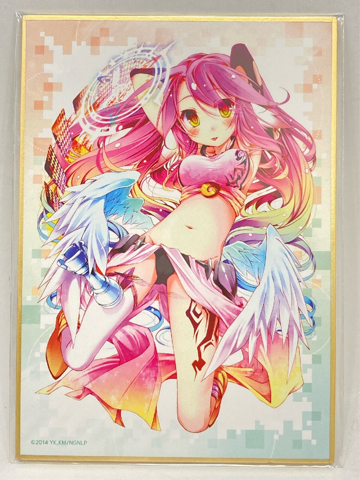KADOKAWA くじ引き堂 ノーゲーム・ノーライフ TVアニメ10周年記念くじ C-3賞 ジブリール ver.I 色紙 | まんだらけ Mandarake