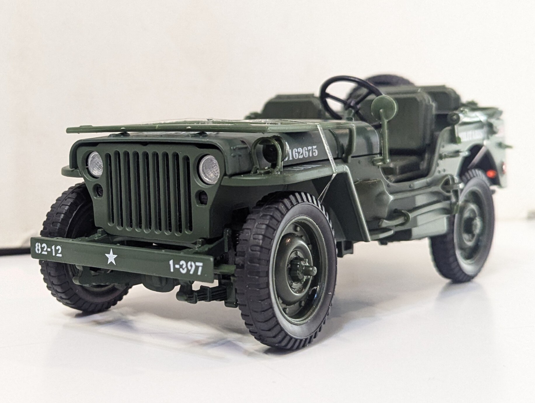 NUOTIE Models 1/18 Scale Metal Die Cast Vehicle Models TACTICAL JEEP | まんだらけ Mandarake