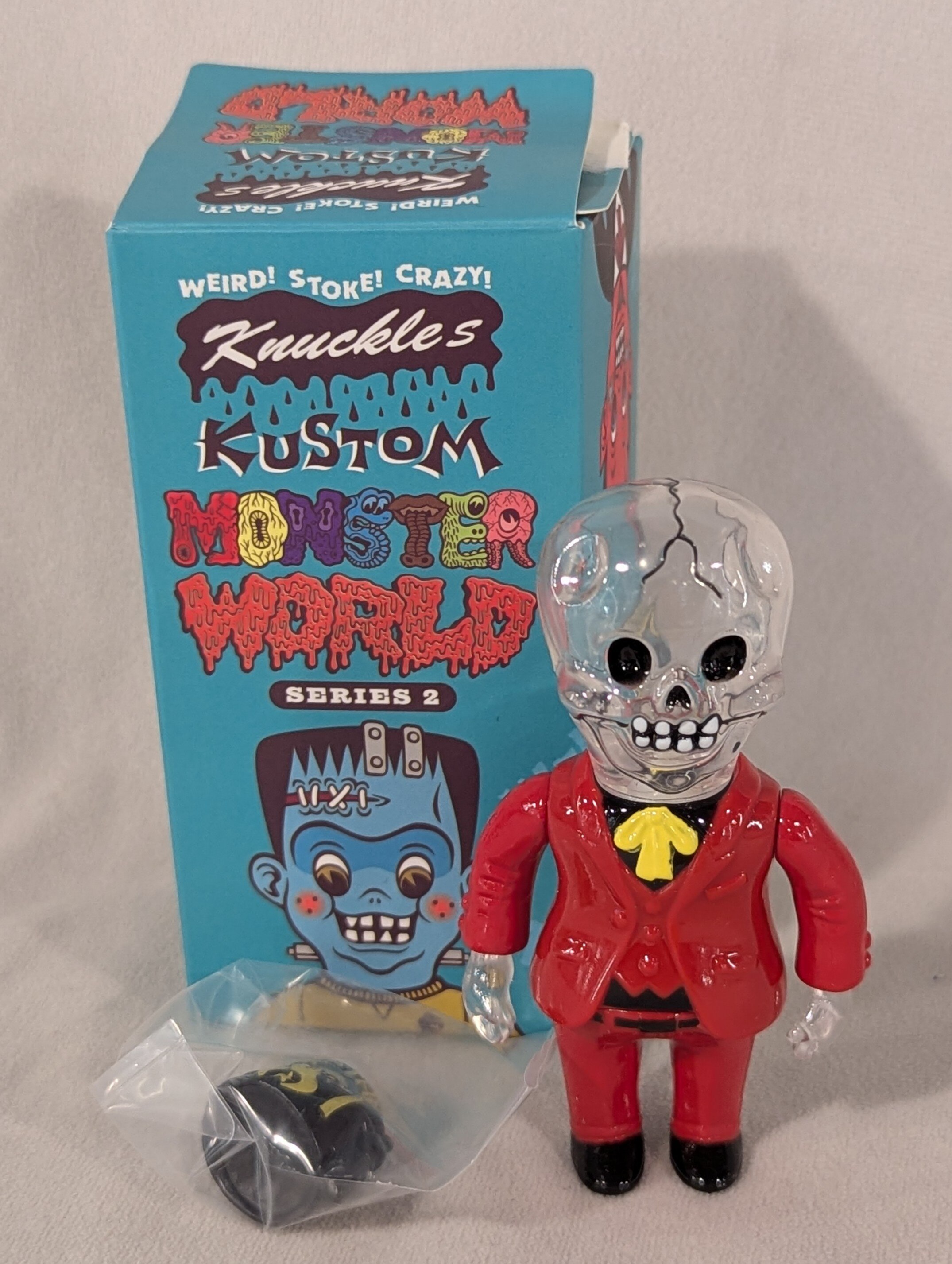 HOW2WORK Knuckle's Kustom Monster World SERIES2 HEAD LOCK STUDIO BONE ...