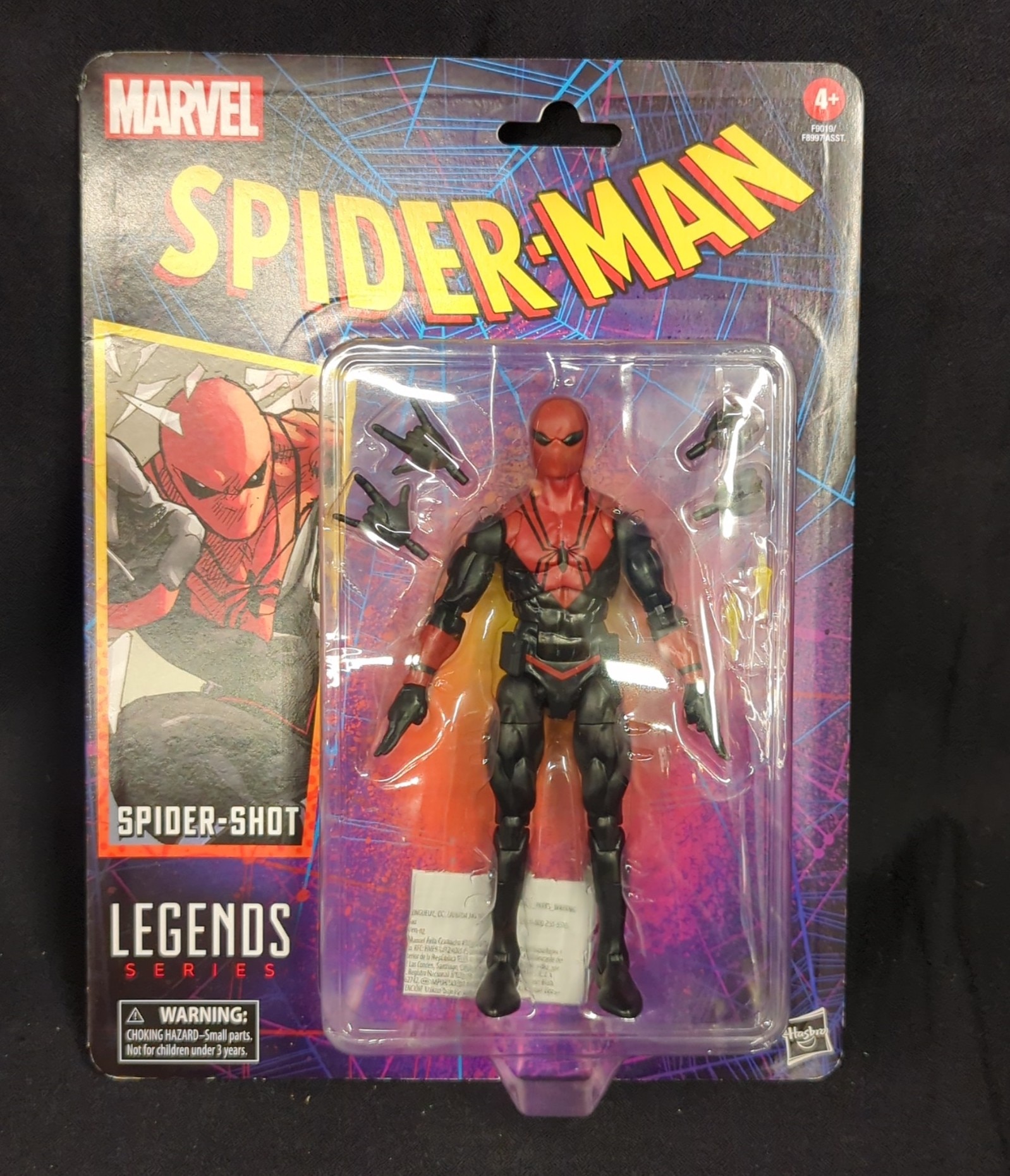 HASBRO (VINTAGE RETRO) SPIDER MAN SPIDER SHOT 6インチ | まんだらけ Mandarake