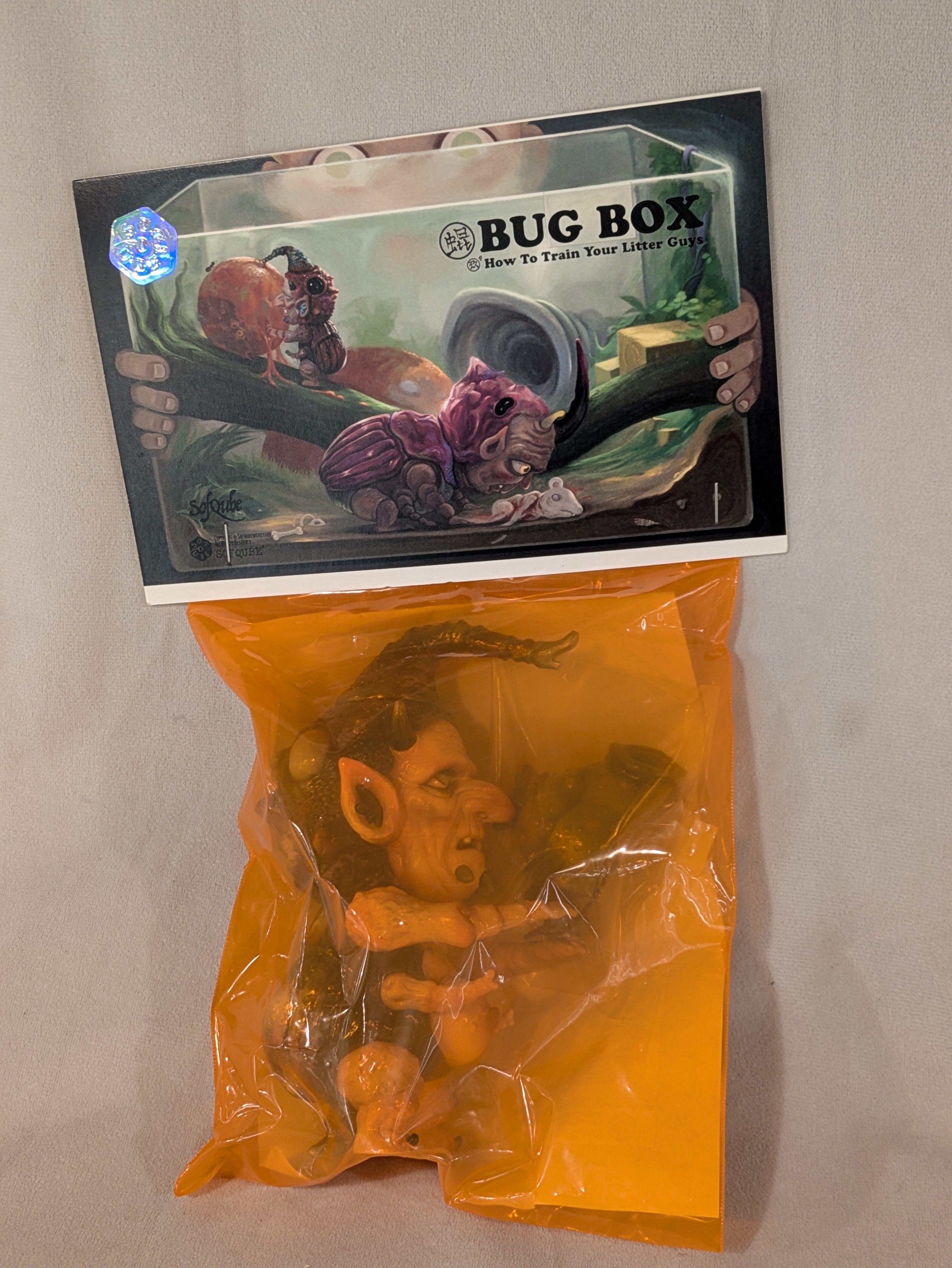 SOFQUBE WORKSHOP BUG BOX BUG MAN | まんだらけ Mandarake