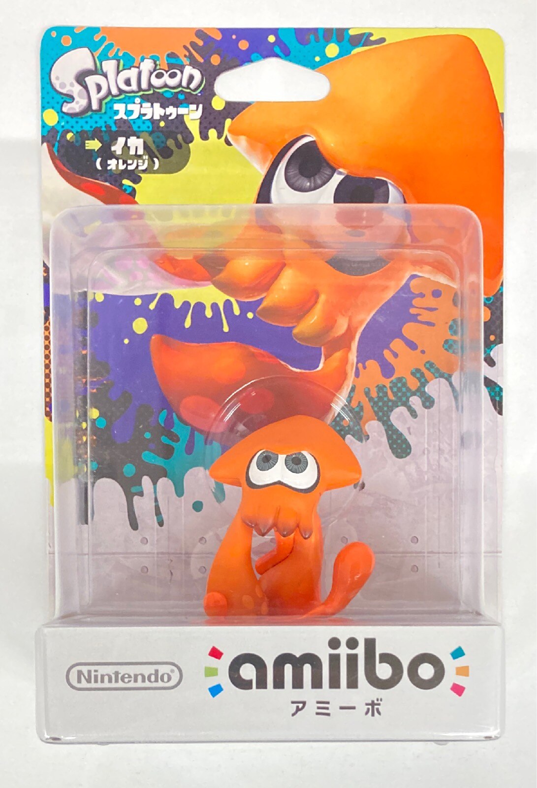任天堂 amiibo スプラトゥーンシリーズ イカ オレンジ | まんだらけ Mandarake