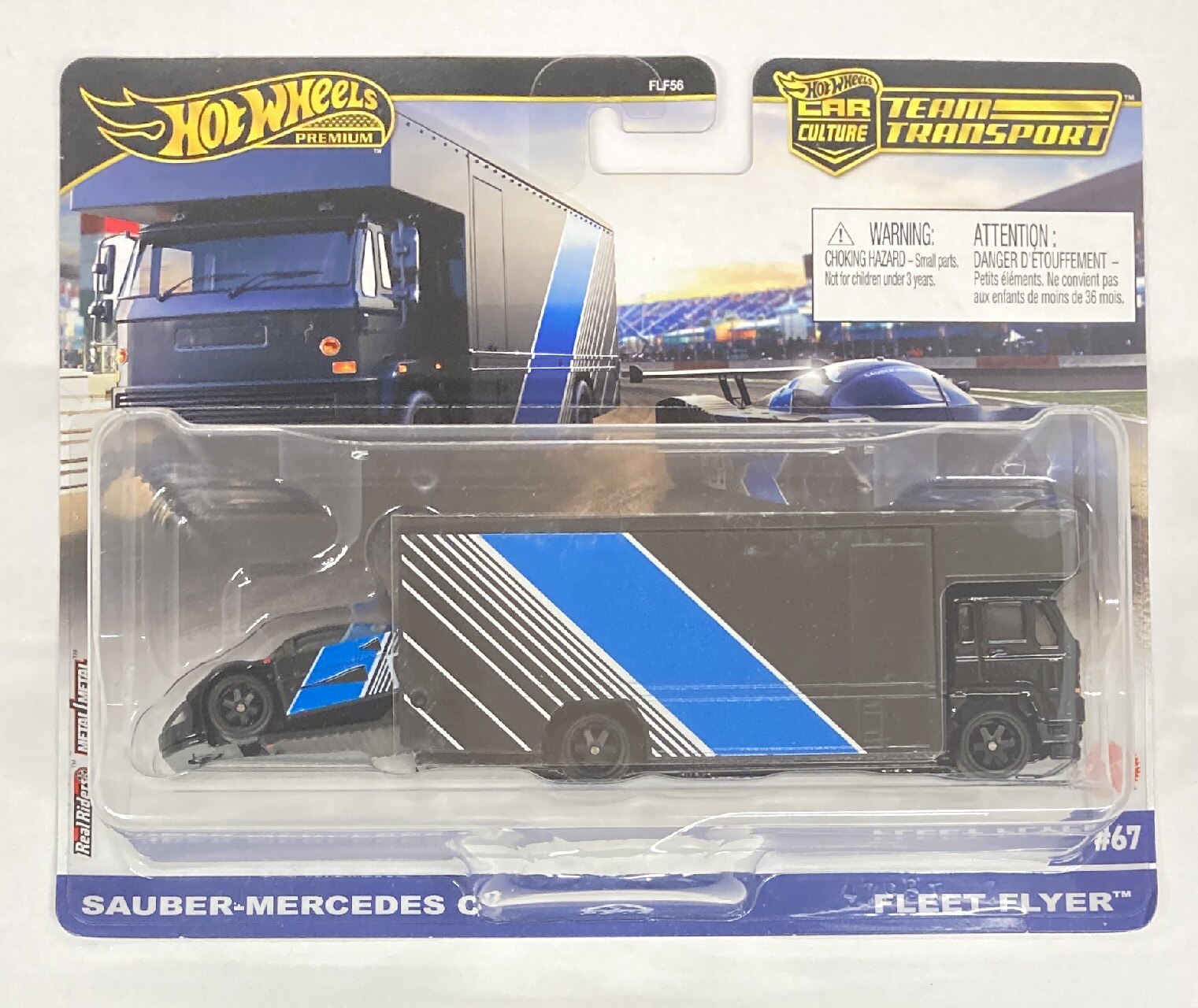 MATTEL HOTWHEELS TEAM TRANSPORT SAUBER-MERCEDES C9/FLEET FLYER #67 | まんだらけ Mandarake