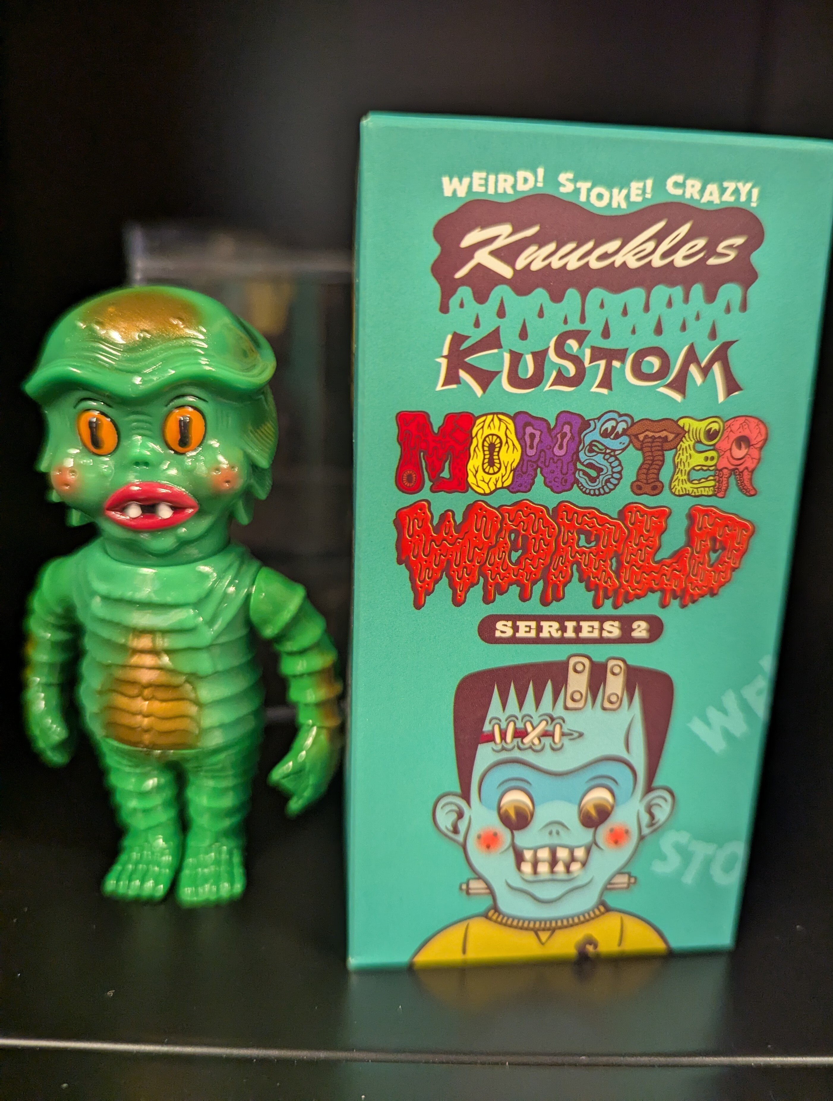 HOW2WORK Knuckle's Kustom Monster World SERIES2 HEAD LOCK STUDIO Kid ...