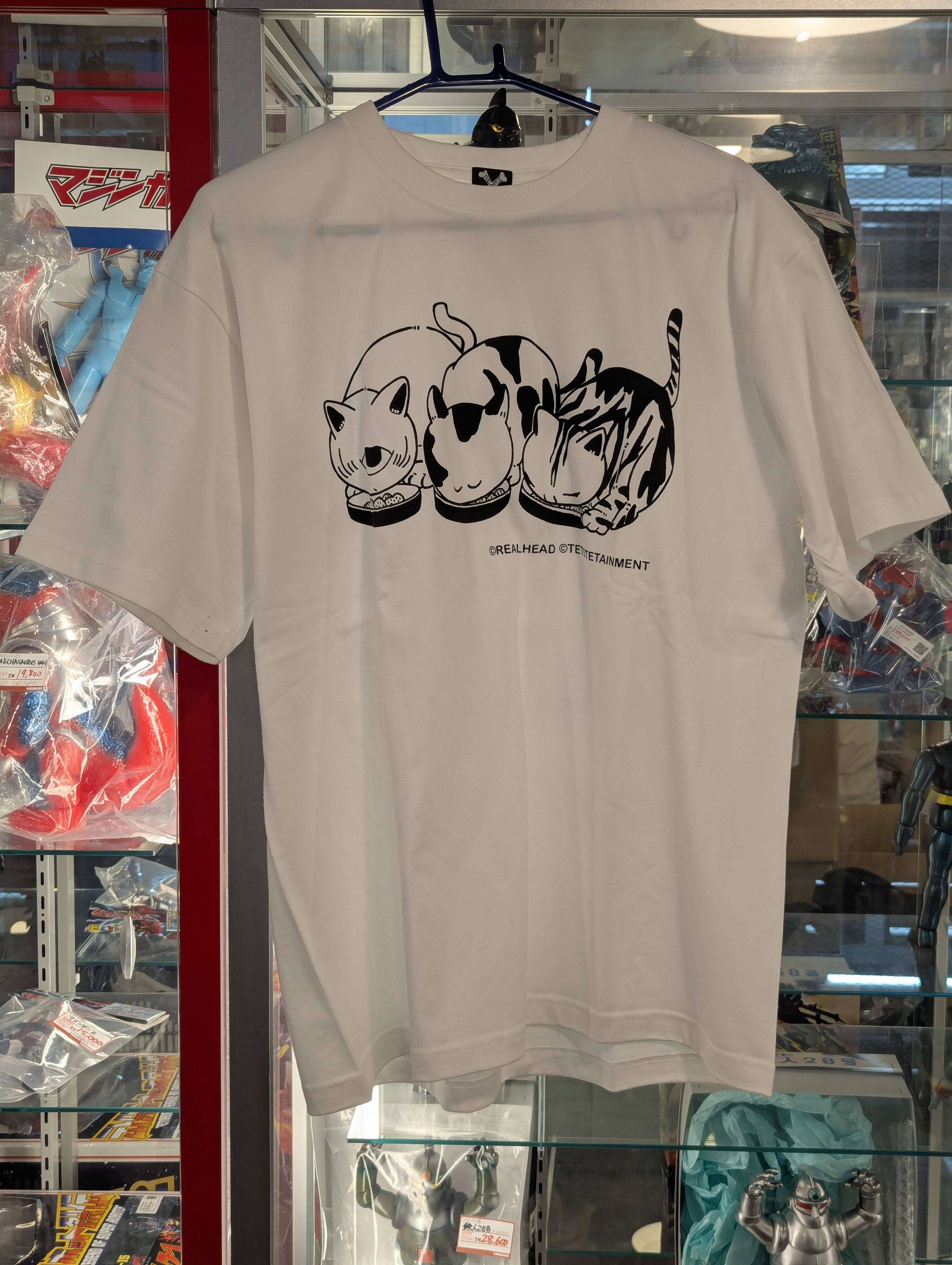 REALHEAD X TETETETAINMENT フォーチュンキャット Tシャツ XLサイズ | まんだらけ Mandarake