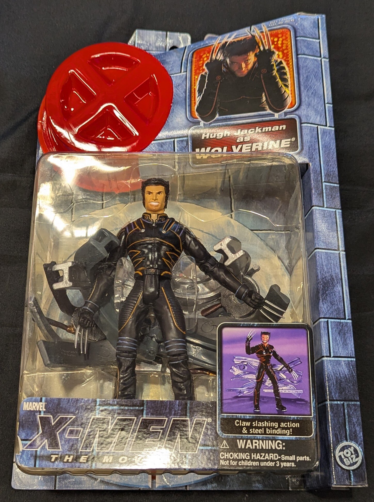 TOYBIZ ACTION FIGURE WOLVERINE / CLAW SLASHING ACTION & STEEL BINDING 6インチ | まんだらけ Mandarake