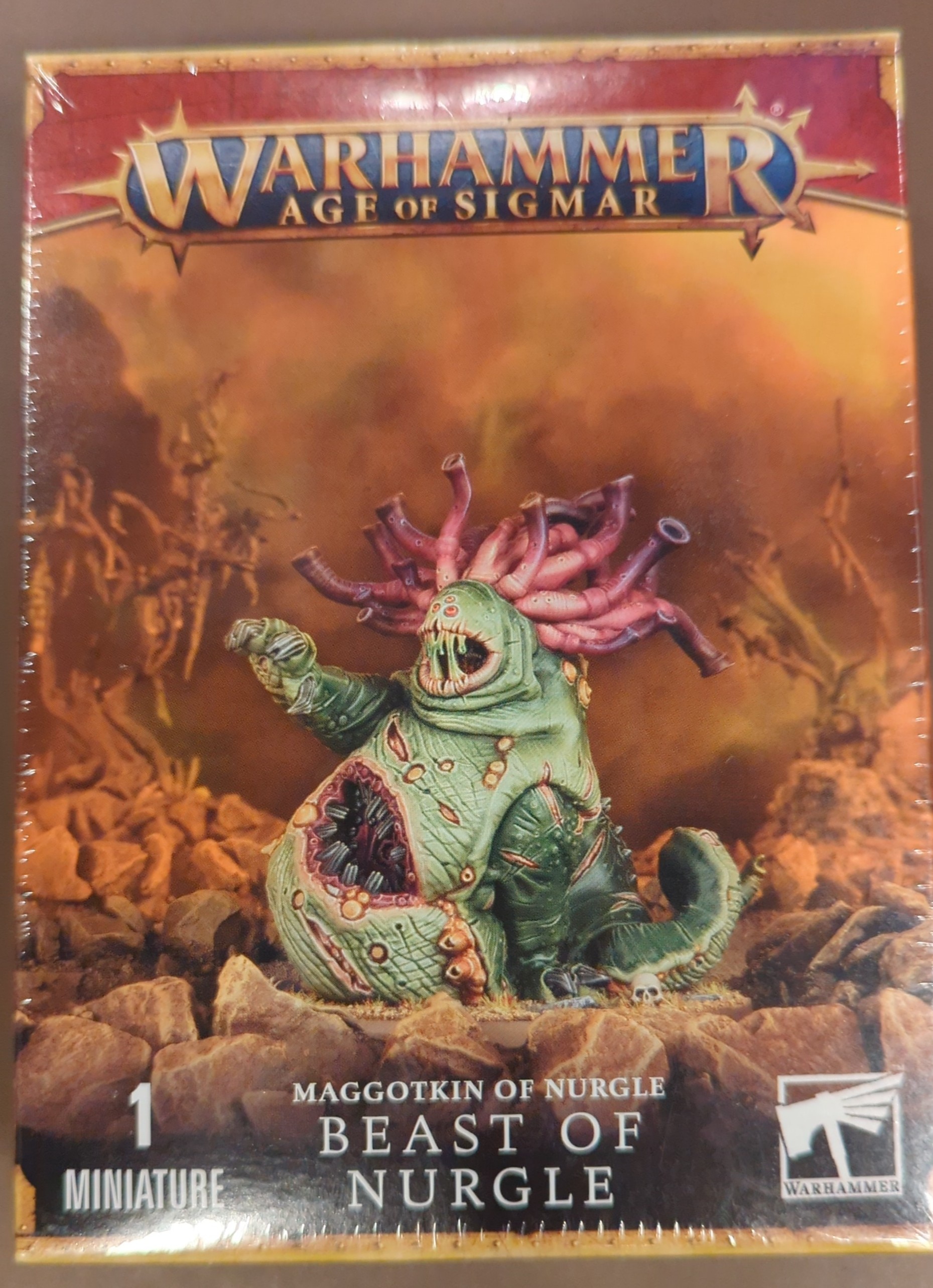 GAMES WORKSHOP WARHAMMER AGE OF SIGMAR MAGGOTKIN OF NURGLE Beast of ...