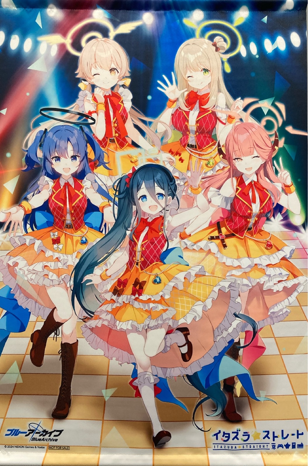 Yostar ブルーアーカイブ イタズラ☆ストレート オリジナルA1タペストリー | まんだらけ Mandarake