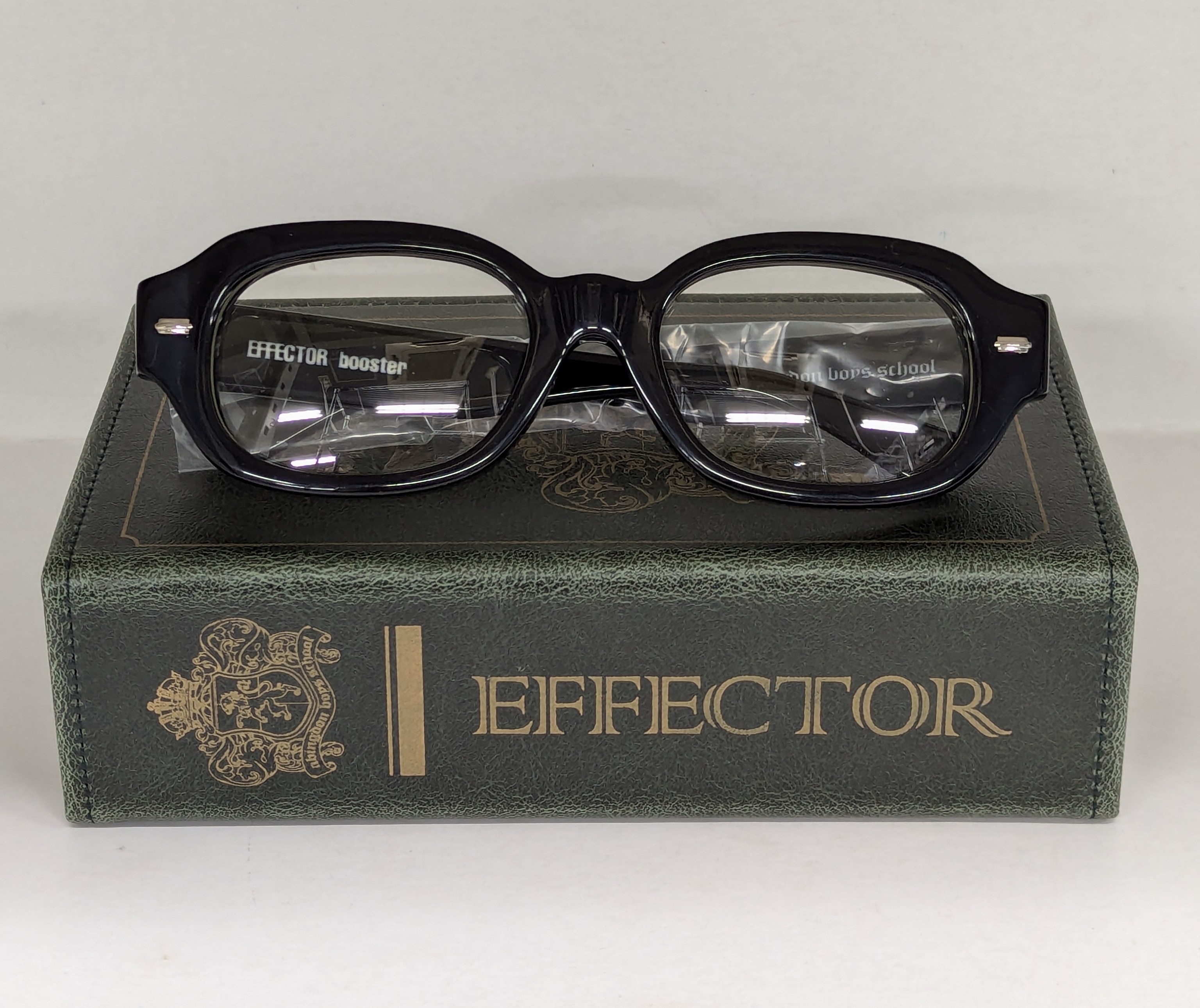 abingdon boys school EFFECTOR abs×boosterコラボメガネ(Black) | まんだらけ Mandarake