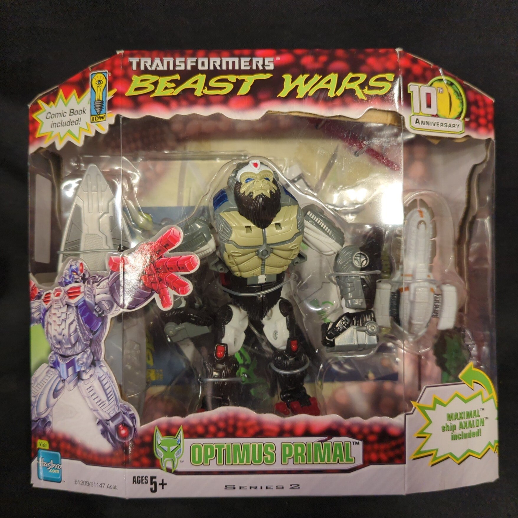 HASBRO BEAST WARS /10 ANNIVERSARY OPTIMUS PRIMAL(10TH Anniversary) | まんだらけ Mandarake